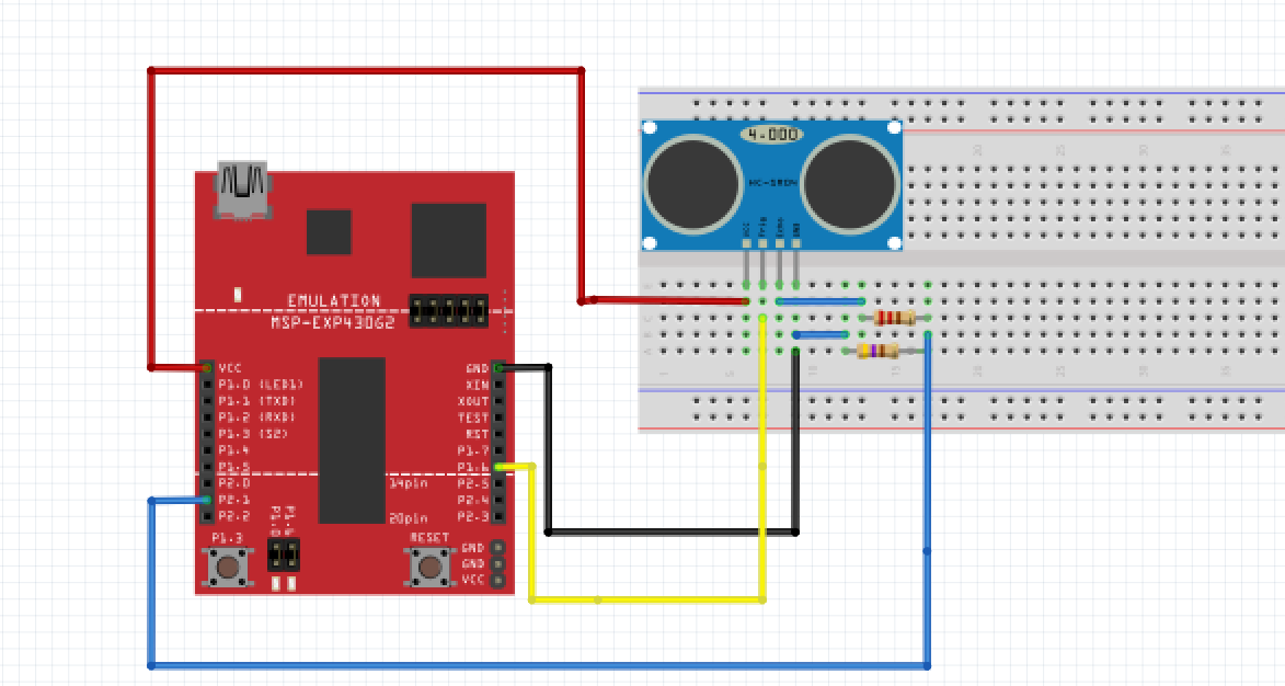 MSP430 & HC-SR04 Ultrasonic Sensor - Instructables