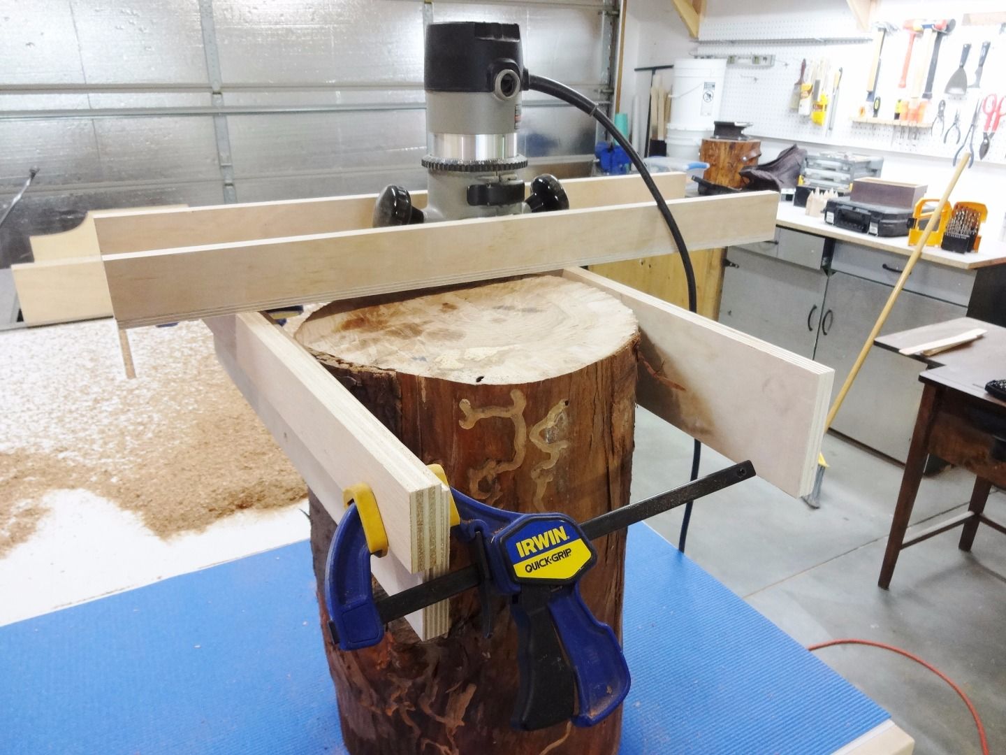 How to Make Log Ends Perfectly Flat & Parallel : 8 Steps (with Pictures ...