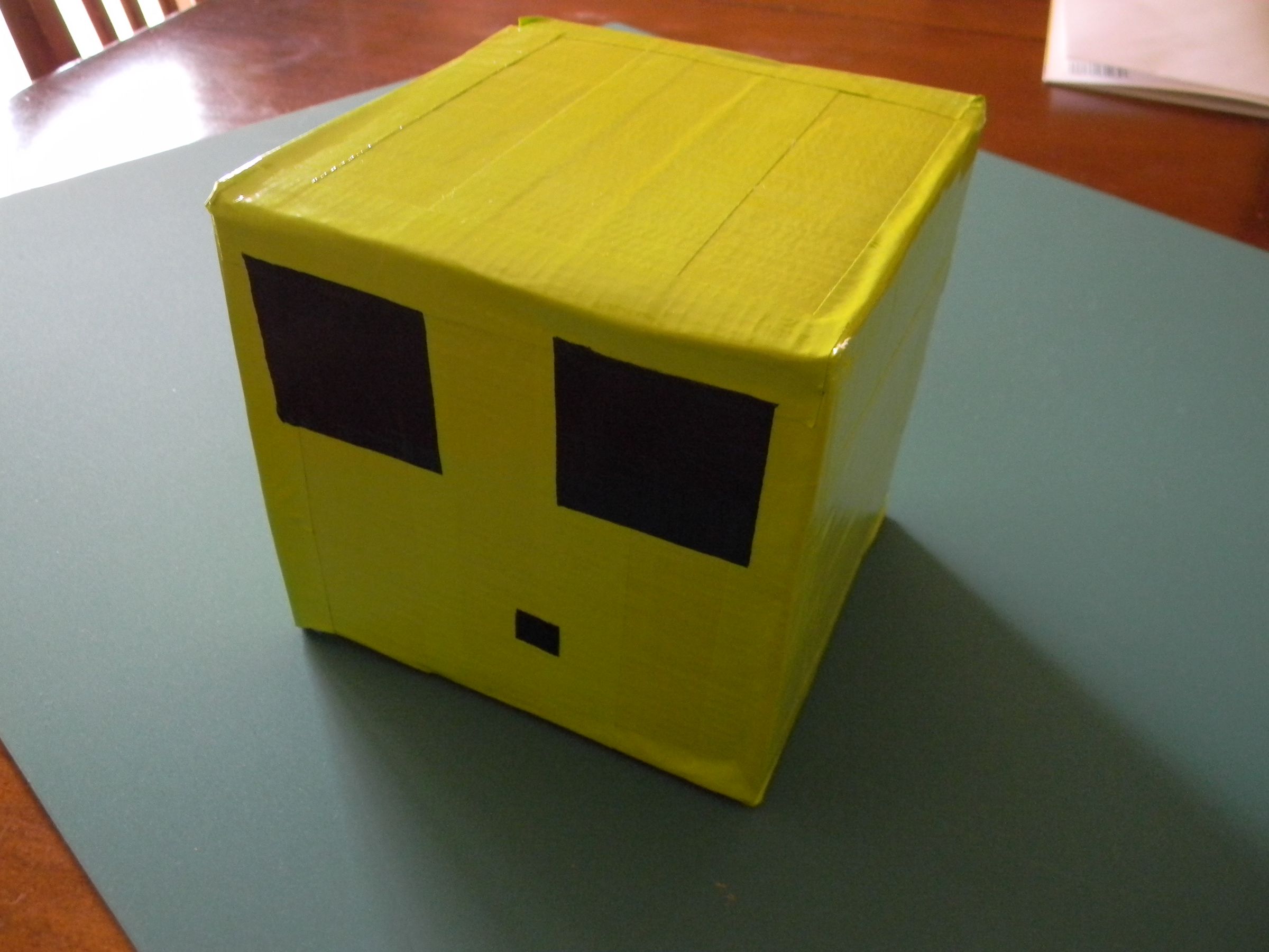 Mini Duct Tape Minecraft Heads : 8 Steps - Instructables