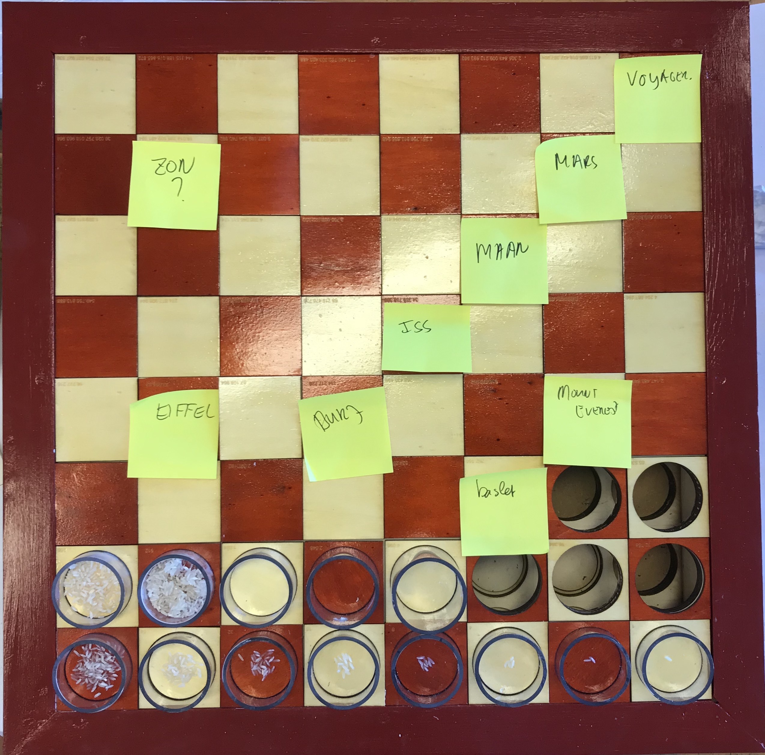 Chess Board With Rice: Exponential Growth : 11 Steps (with Pictures ...