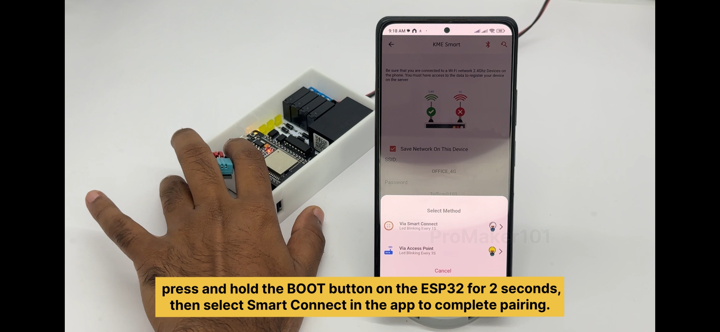 How to Make an ESP32 Smart Home Automation System Using KME Smart : 9 Steps - Instructables