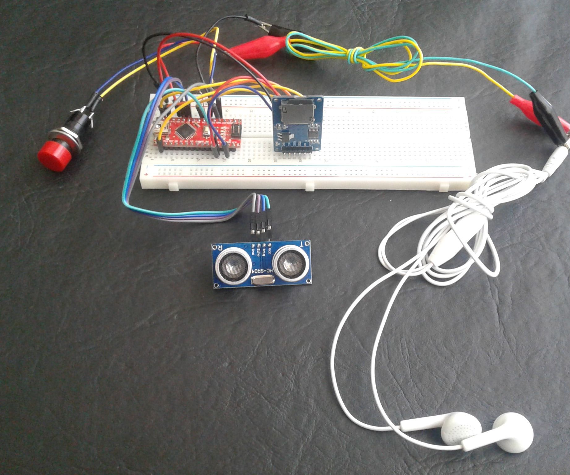 Arduino Voiced White Cane (Part One) : 6 Steps (with Pictures ...