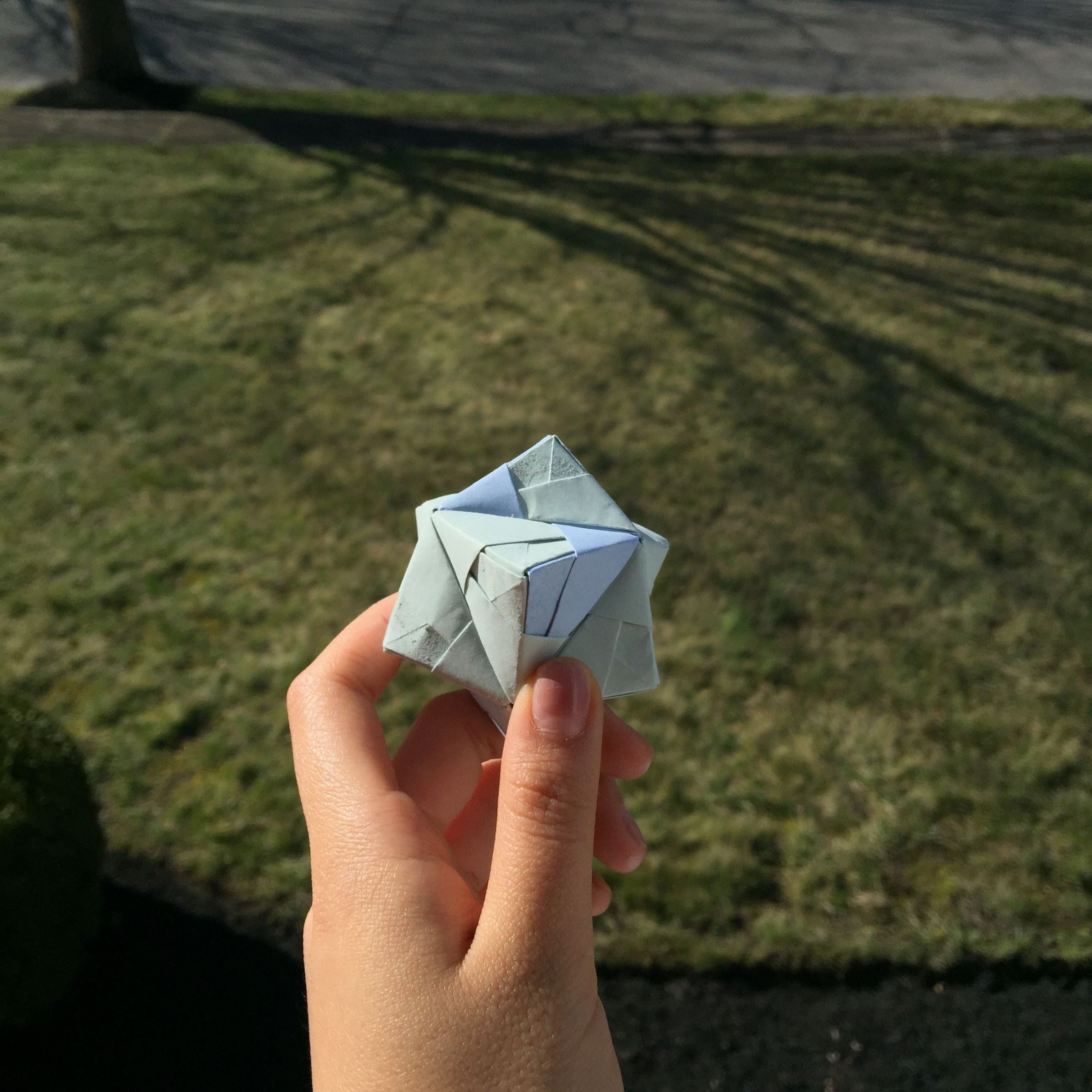 Modular Origami - Sonobe Triambic Polyhedron : 13 Steps - Instructables