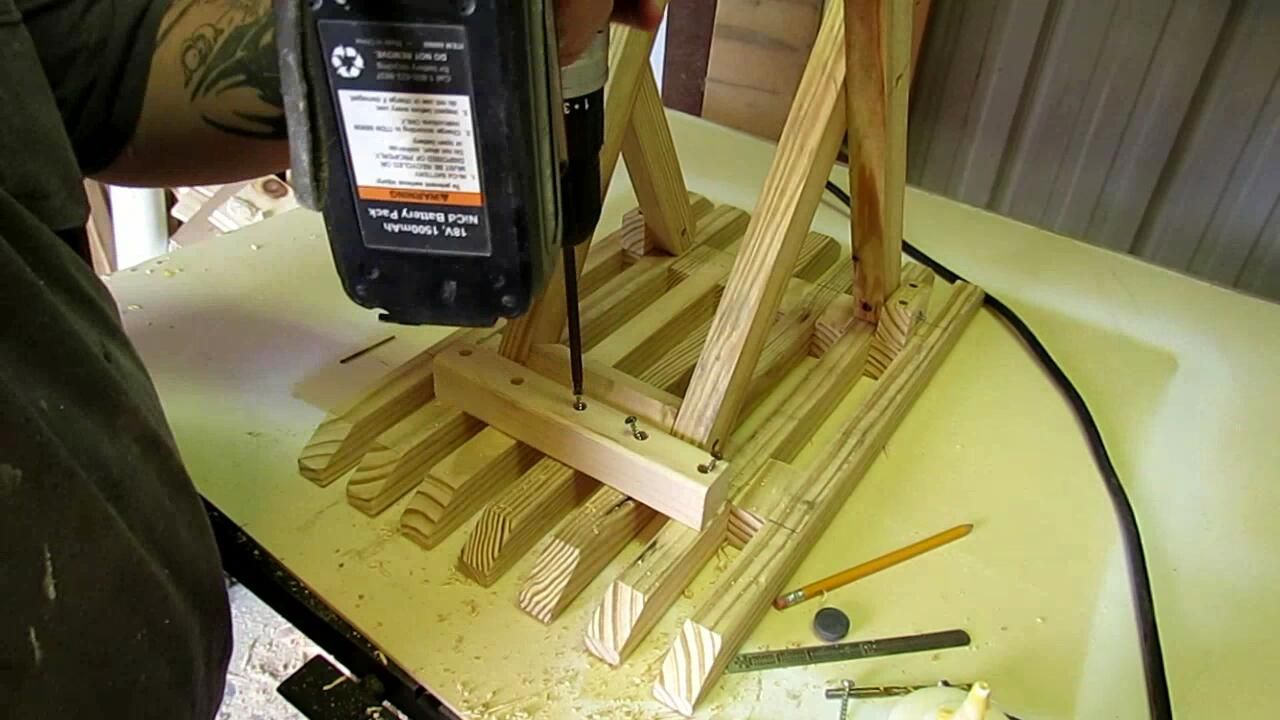 Easy Folding Wood Camp Table : 5 Steps (with Pictures) - Instructables