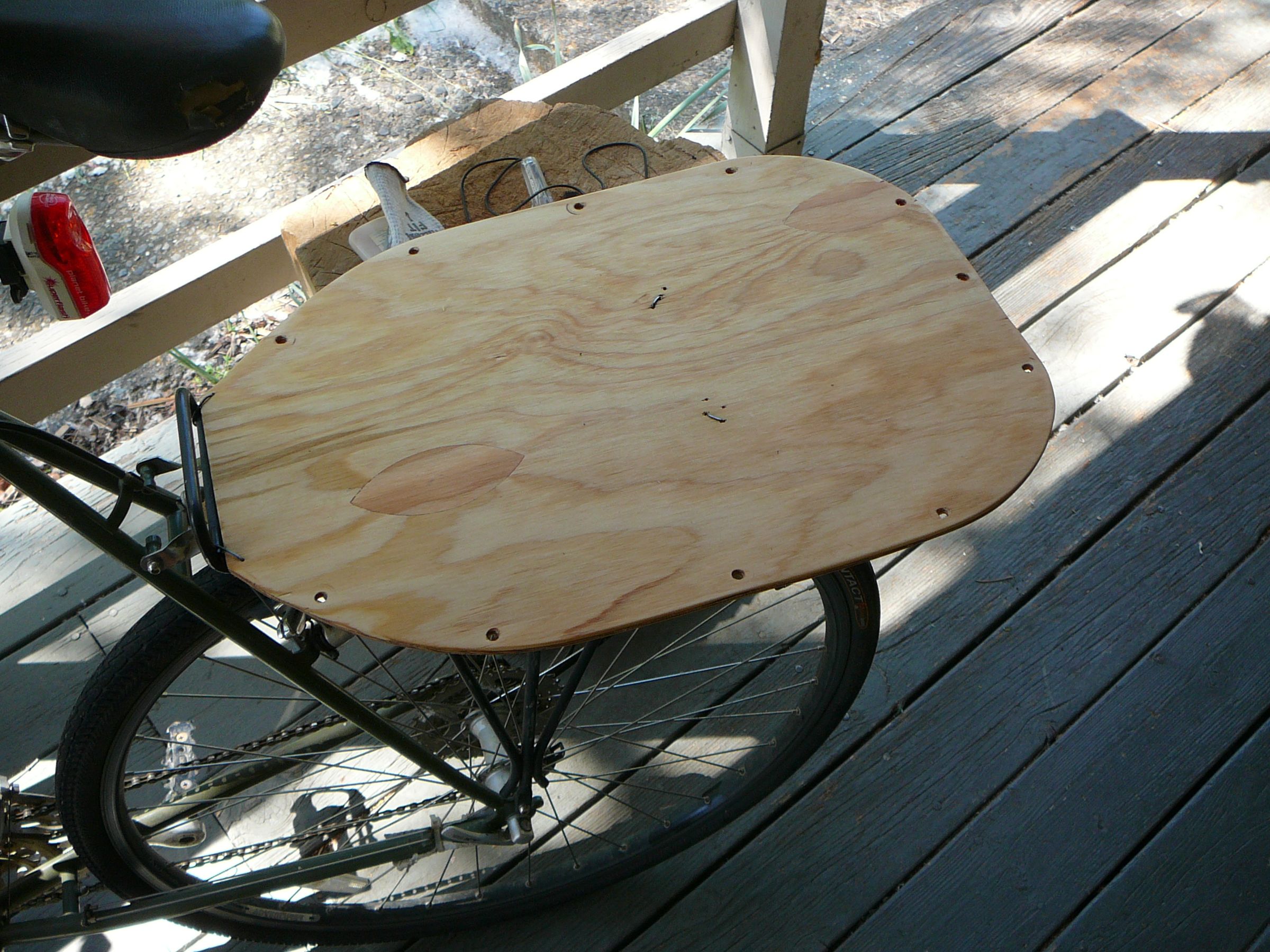 Exceedingly Simple and Easy Bike Rack Flat-bed (with Pictures ...