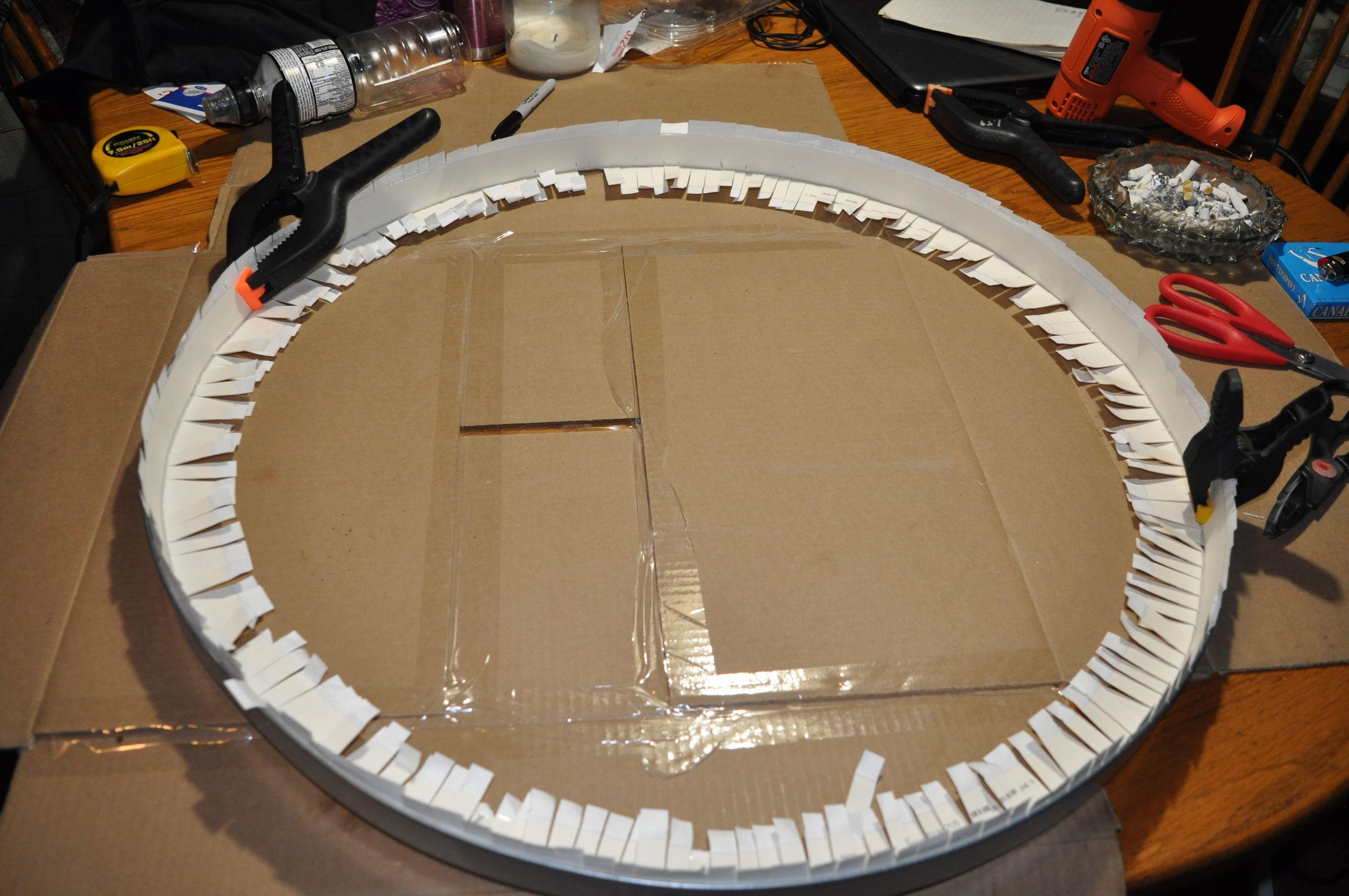 DIY LED Dartboard Ring Light : 5 Steps - Instructables