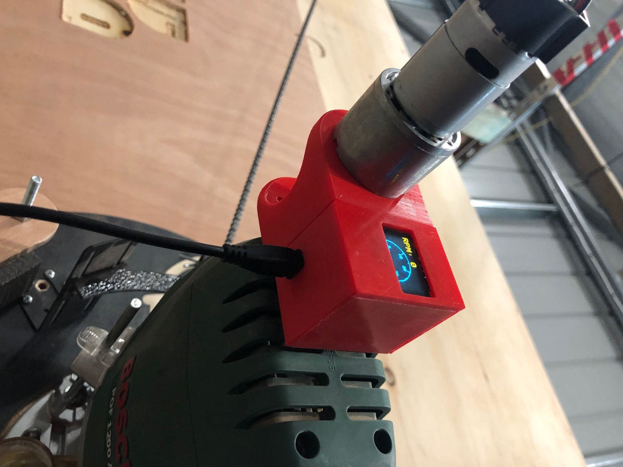Add an Arduino-based Optical Tachometer to a CNC Router : 34 Steps ...