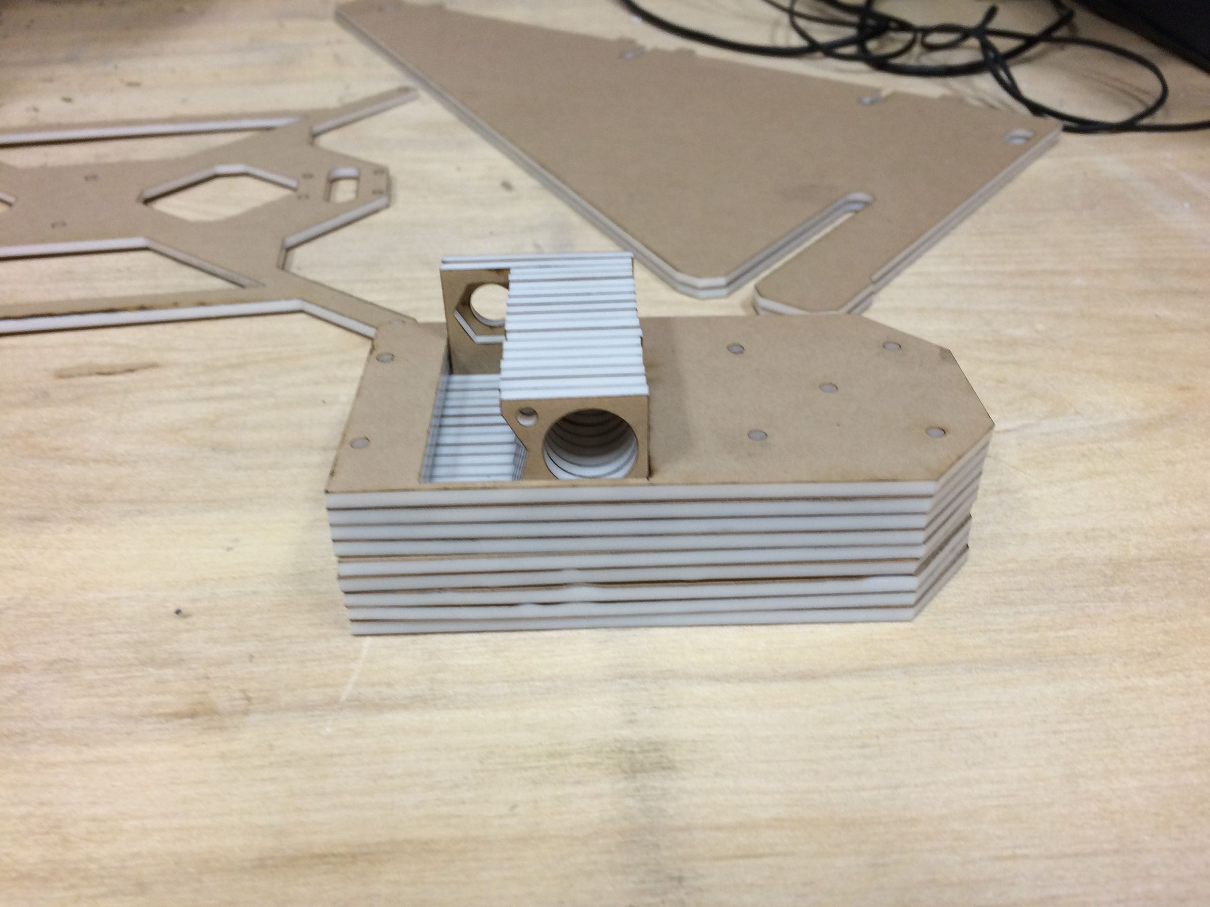Laminated 3D Printer (from Laser Cut Parts Only) : 9 Steps (with ...