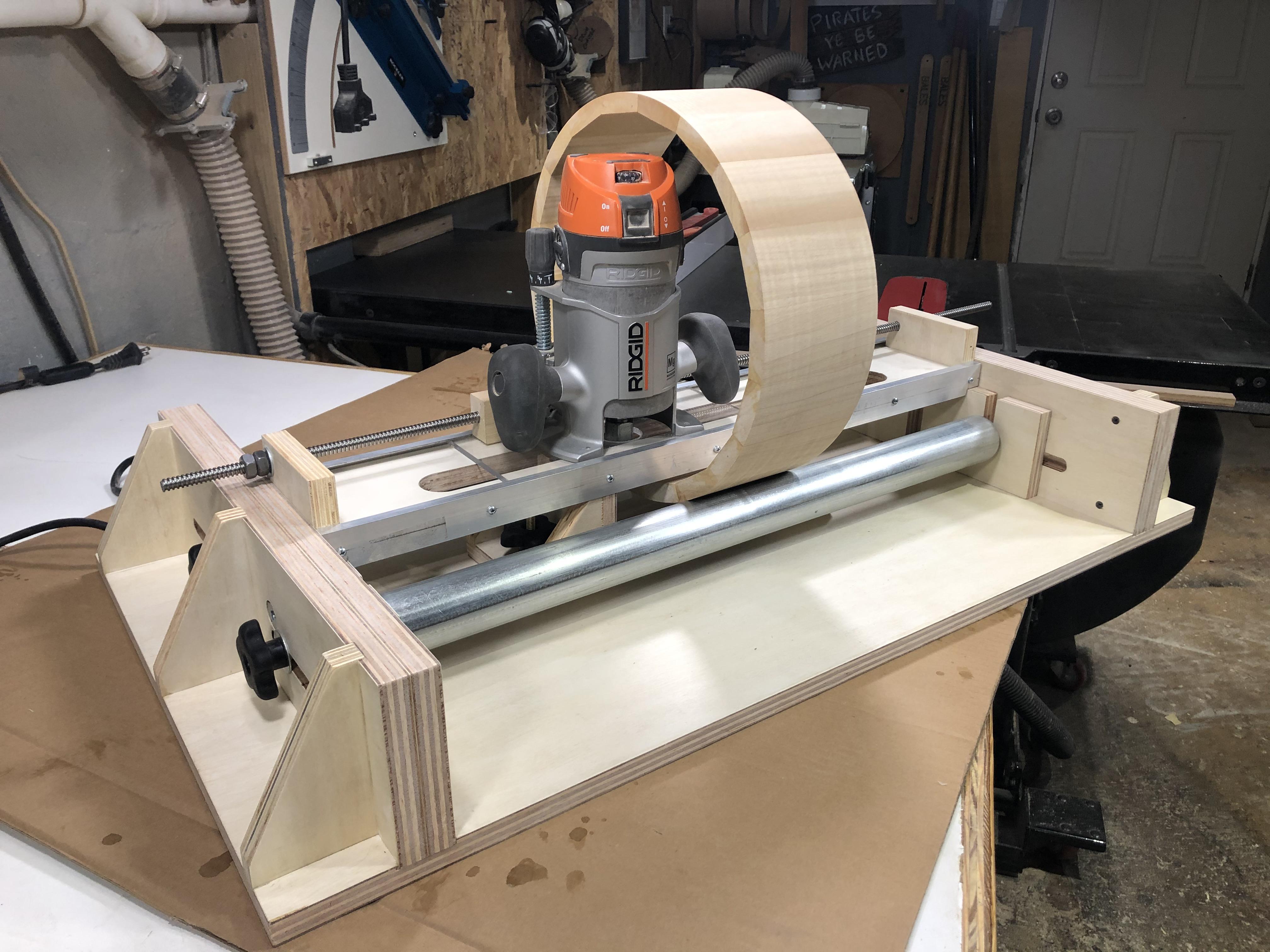 Router Drum Mill : 13 Steps (with Pictures) - Instructables