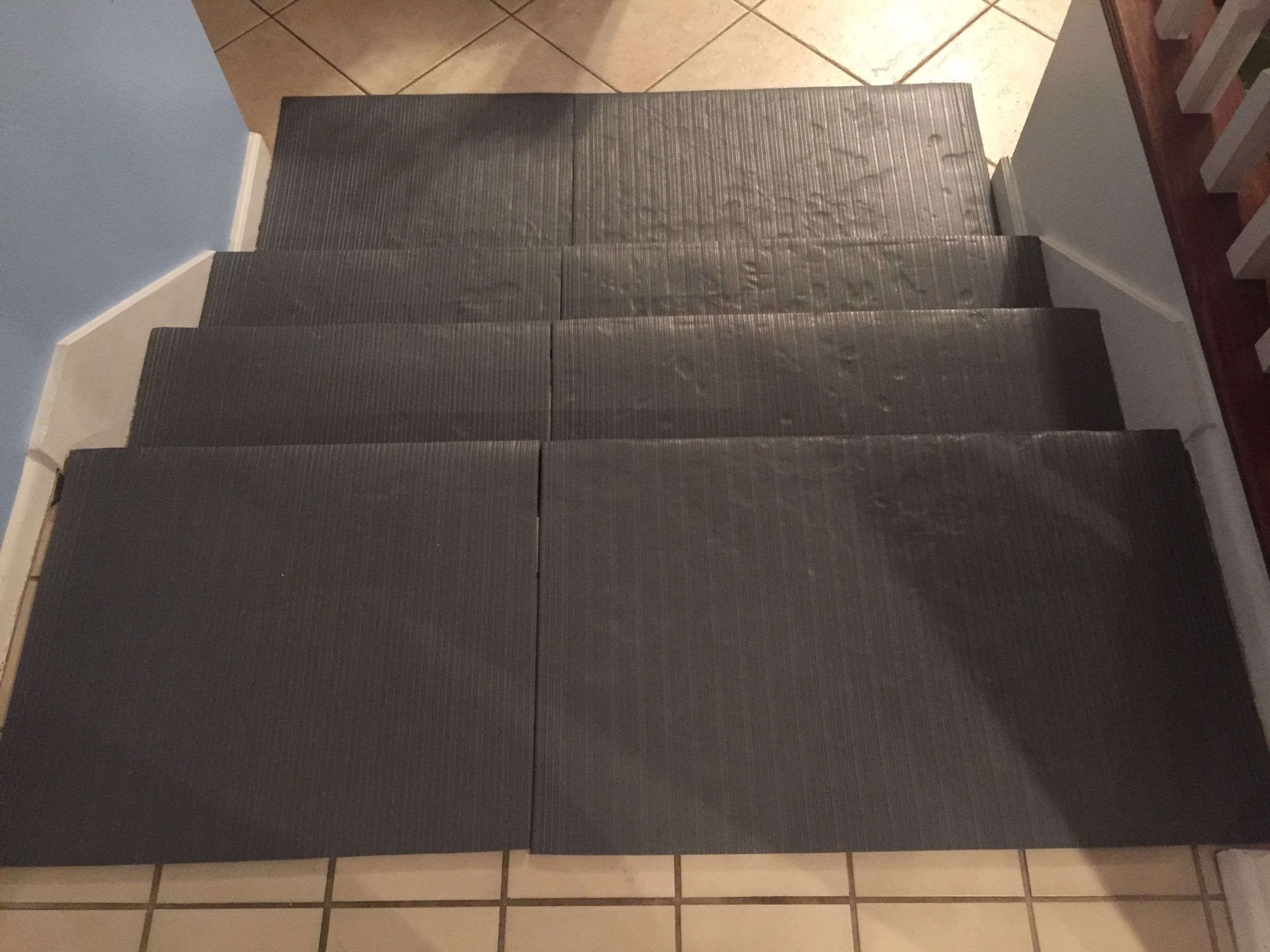 Baby Proof Cushioned Stair Runners : 9 Steps (with Pictures ...