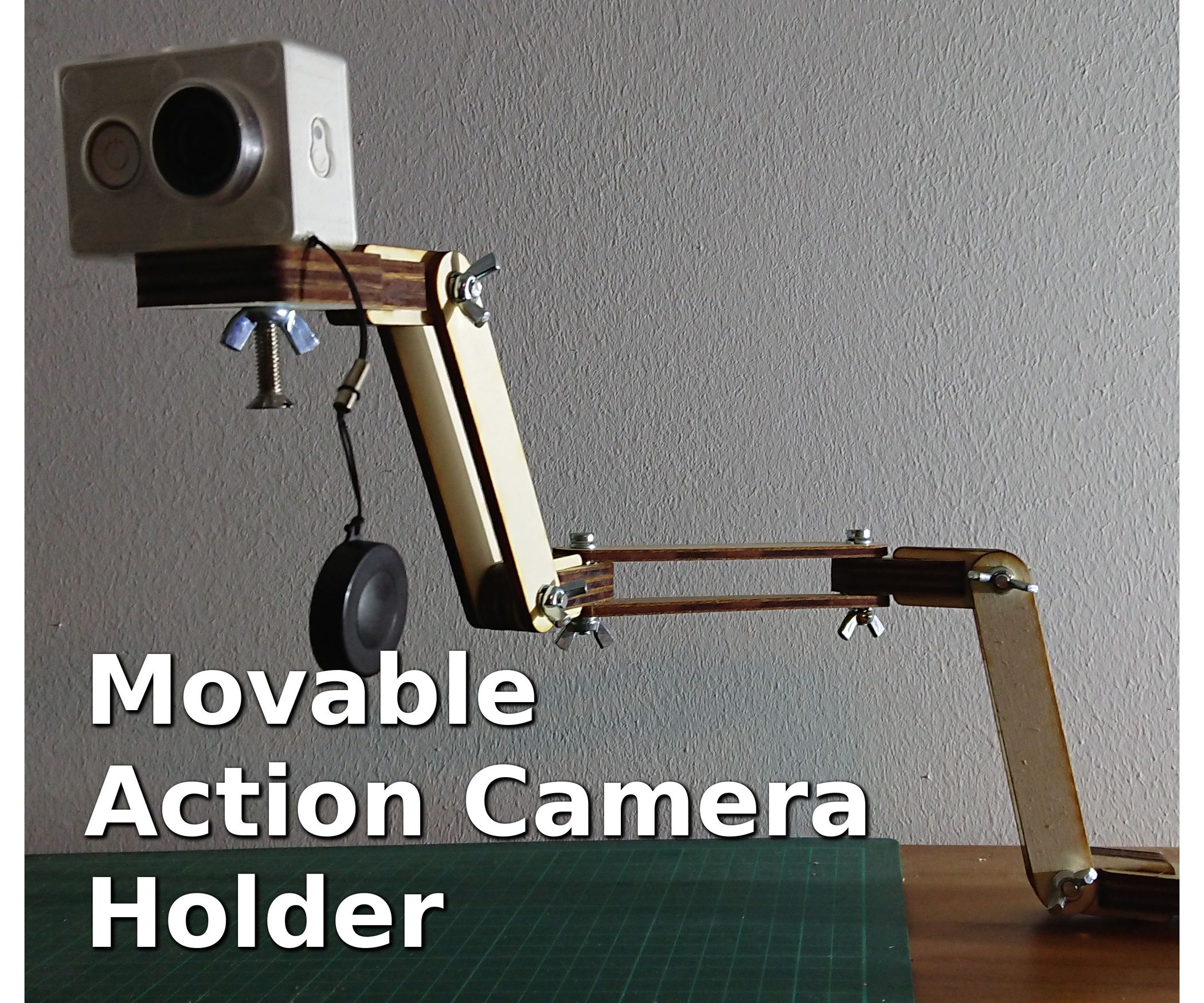 Movable Action Camera Holder : 5 Steps (with Pictures) - Instructables