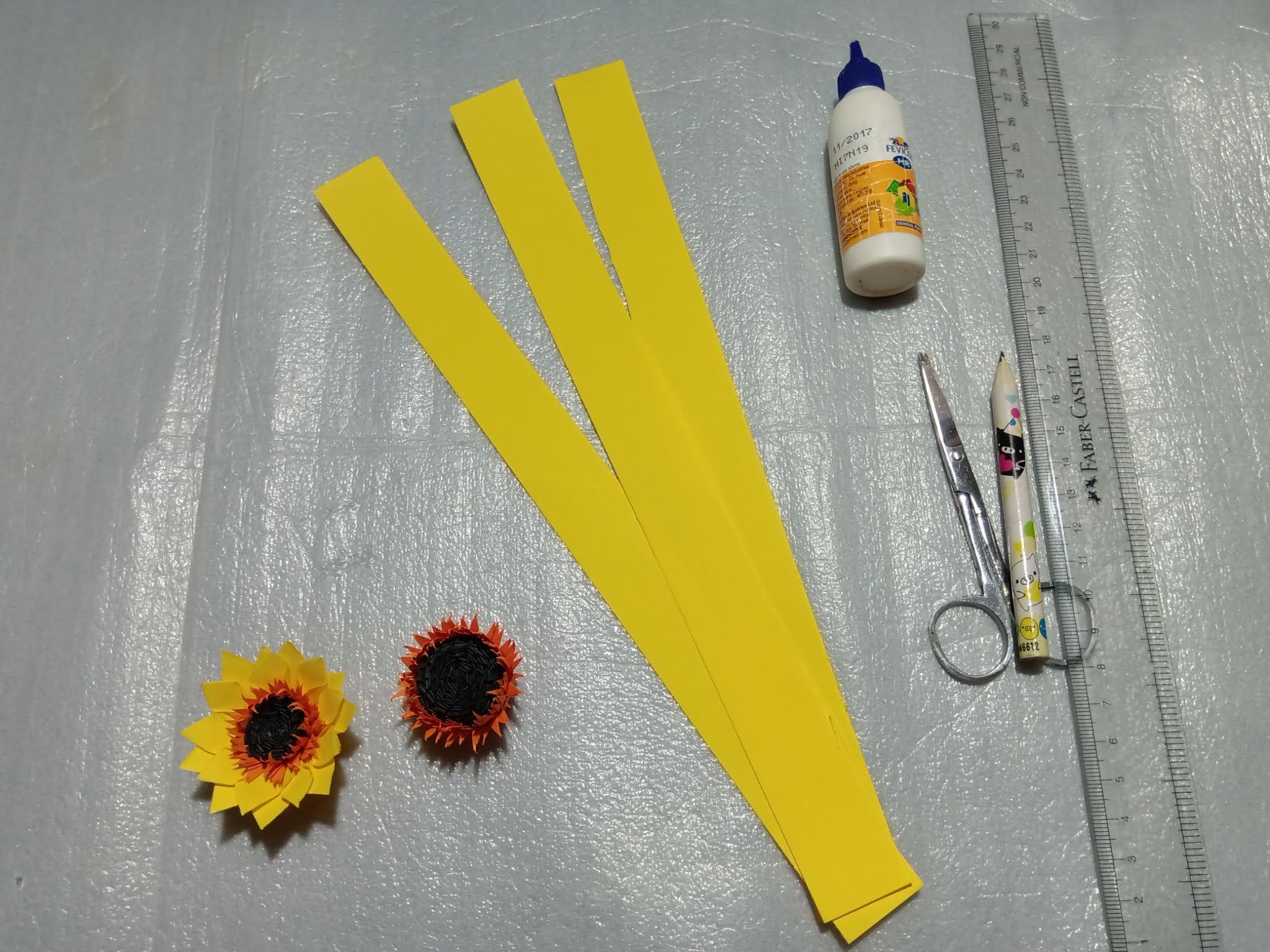 Giant Paper Flower, Home Decor [VIBGYOR in RIBGOVY Order]! : 23 Steps ...