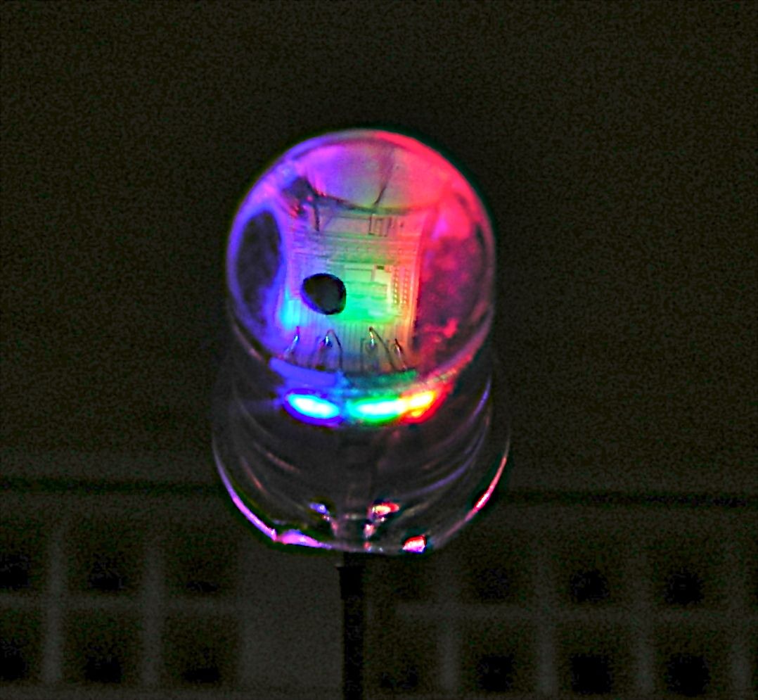 RGB LED Moodlight in 10 Minutes! : 3 Steps - Instructables