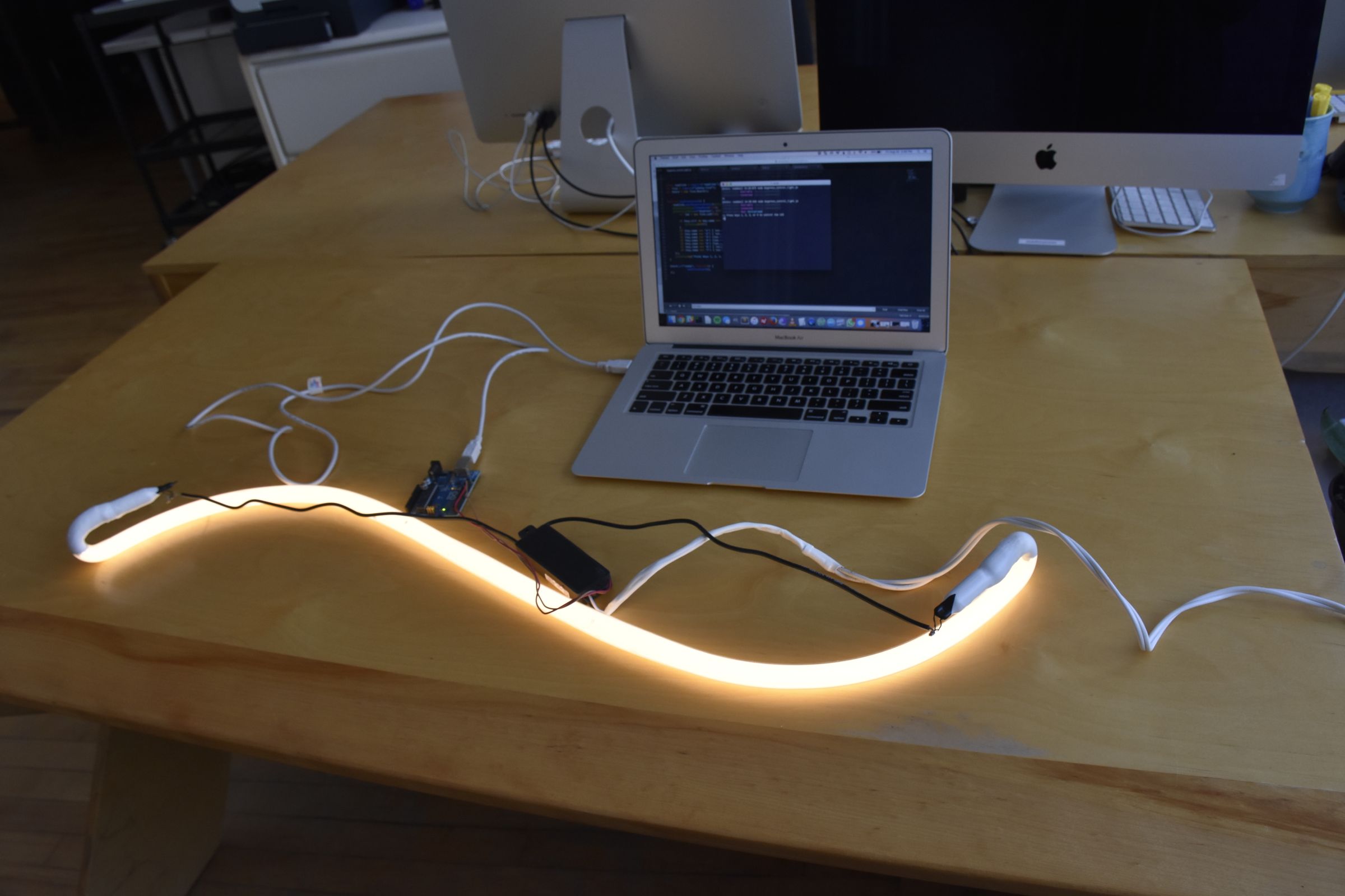 Controlling a Neon Light With an Arduino : 7 Steps (with Pictures ...
