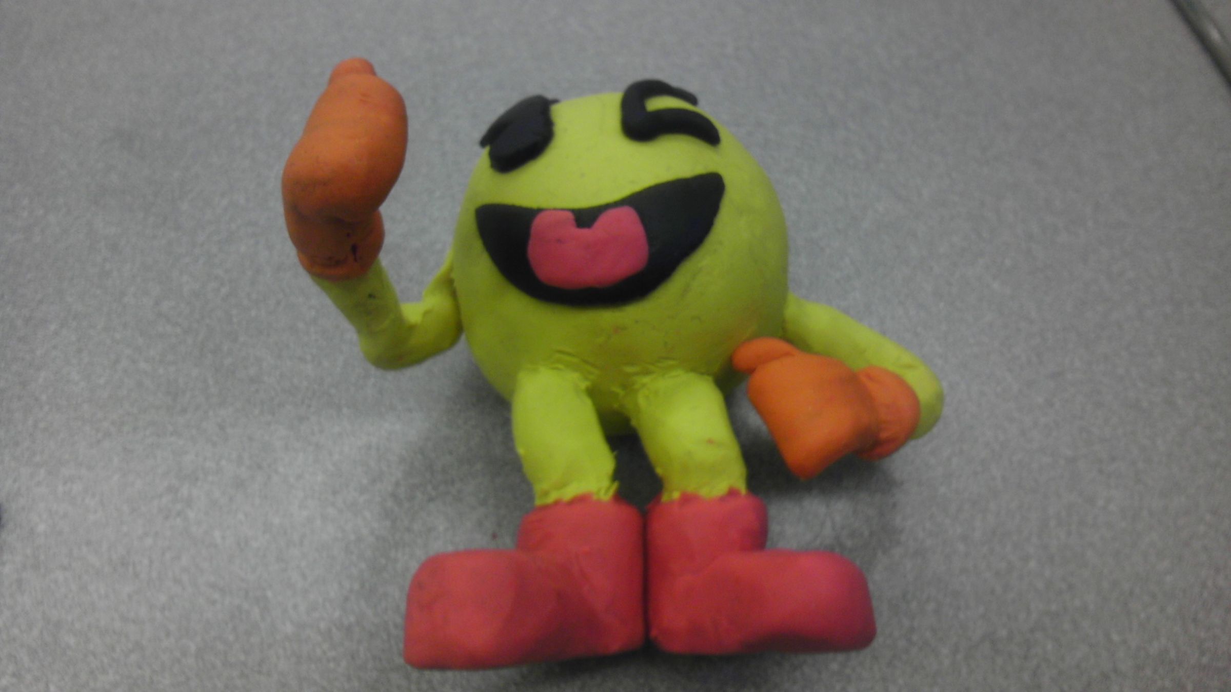 How to Make Pac-Man Out of Clay : 6 Steps - Instructables