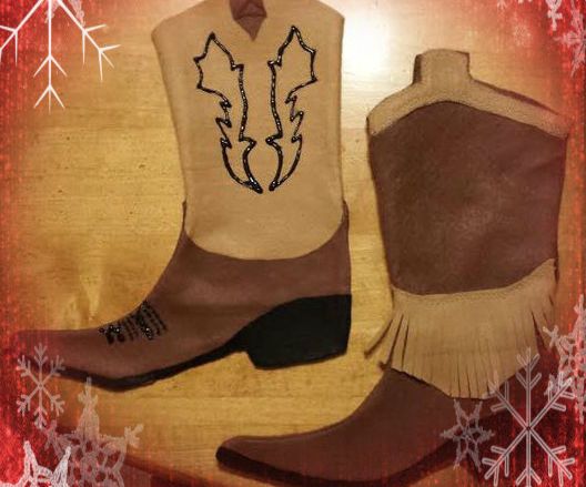 Cowboy Boot Stocking : 5 Steps (with Pictures) - Instructables