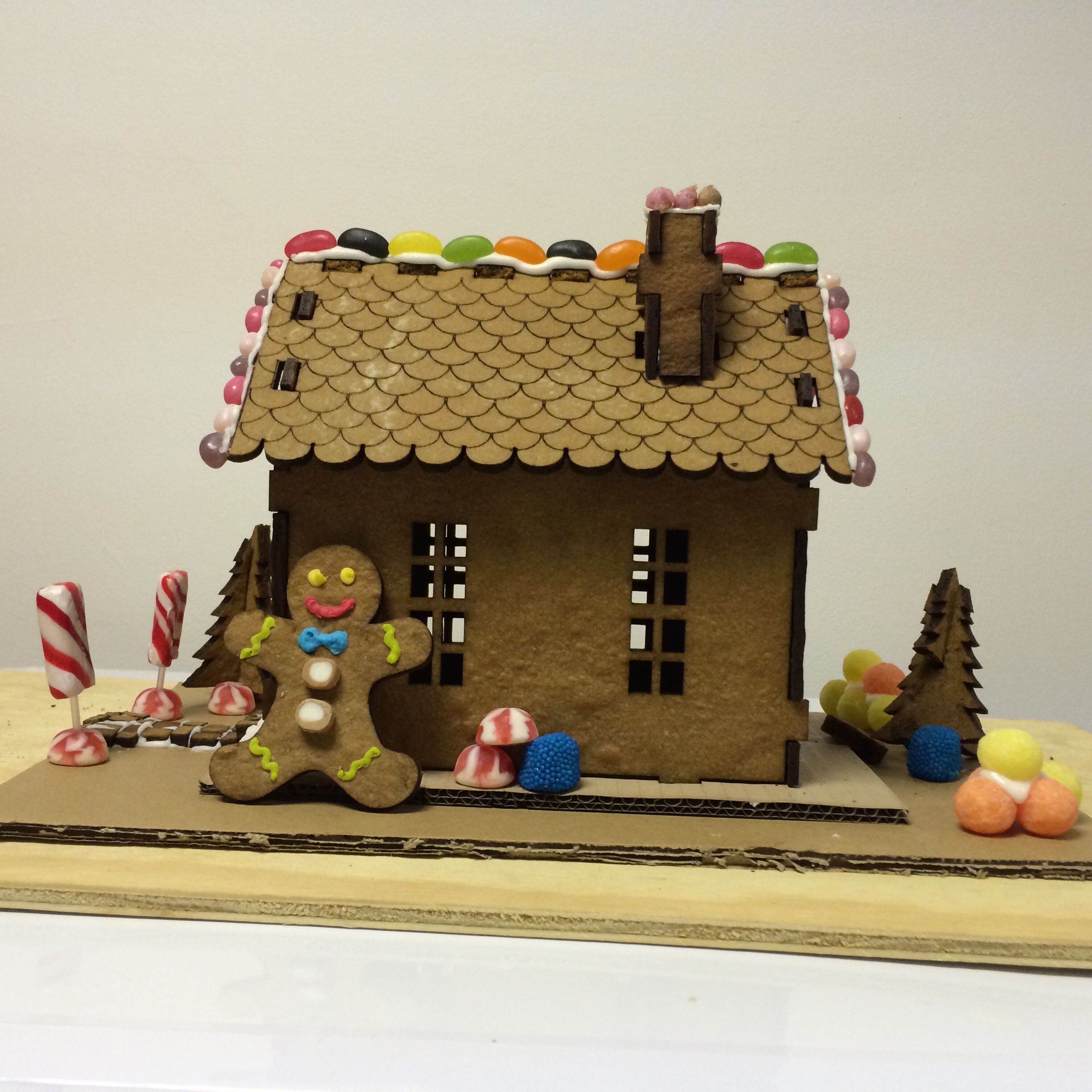 Bake & Make: Laser Cut Gingerbread House : 8 Steps - Instructables