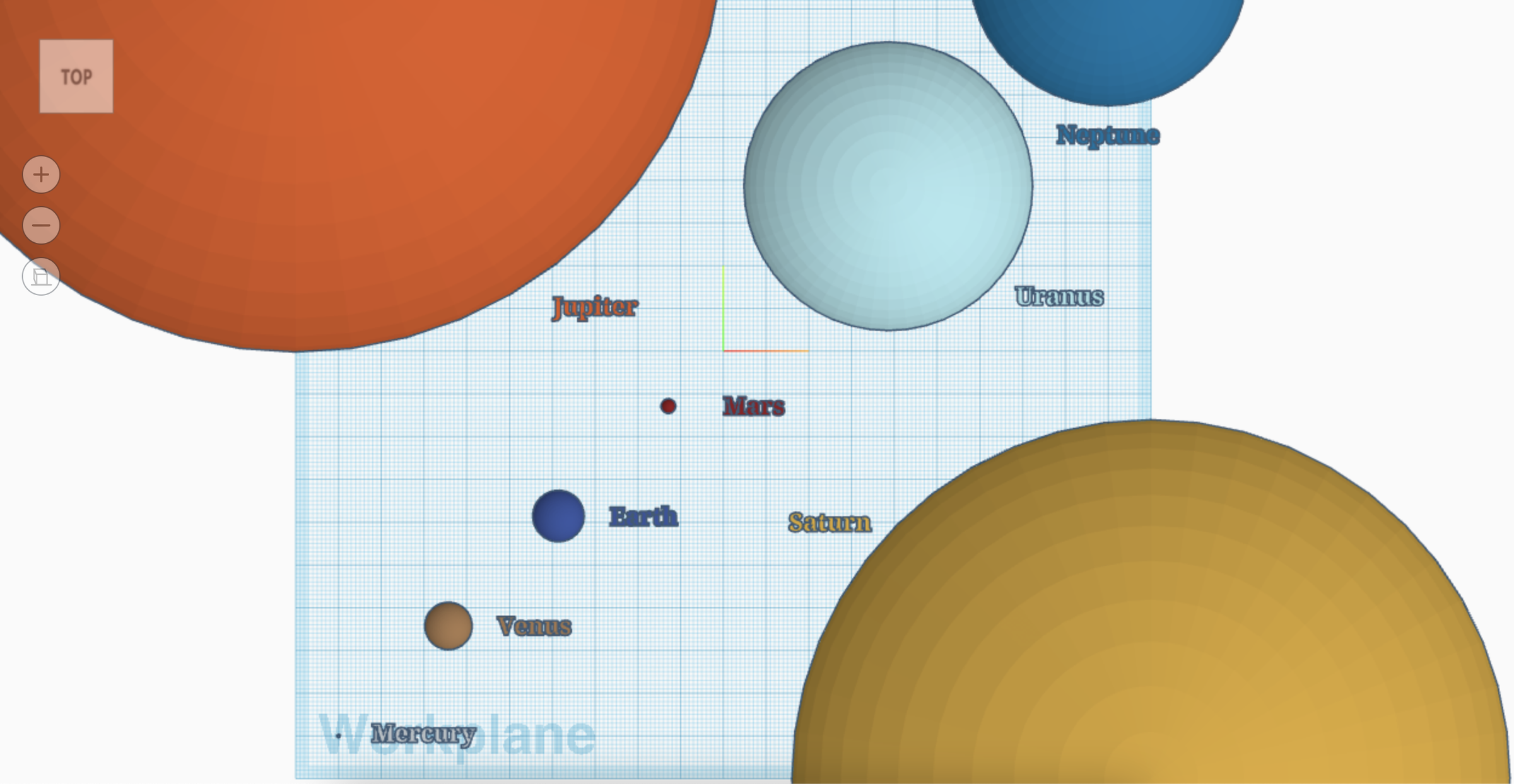 Scaling the Solar System With Tinkercad : 8 Steps (with Pictures ...