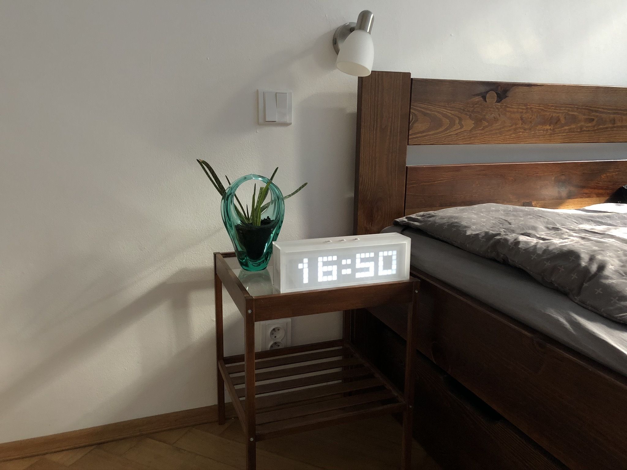 LED Matrix Alarm Clock (with MP3 Player) : 6 Steps (with Pictures ...