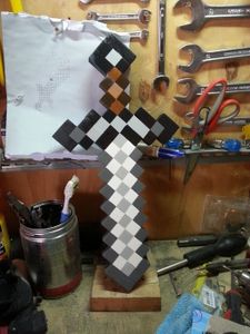 MineCraft Sword (wood) : 7 Steps (with Pictures) - Instructables