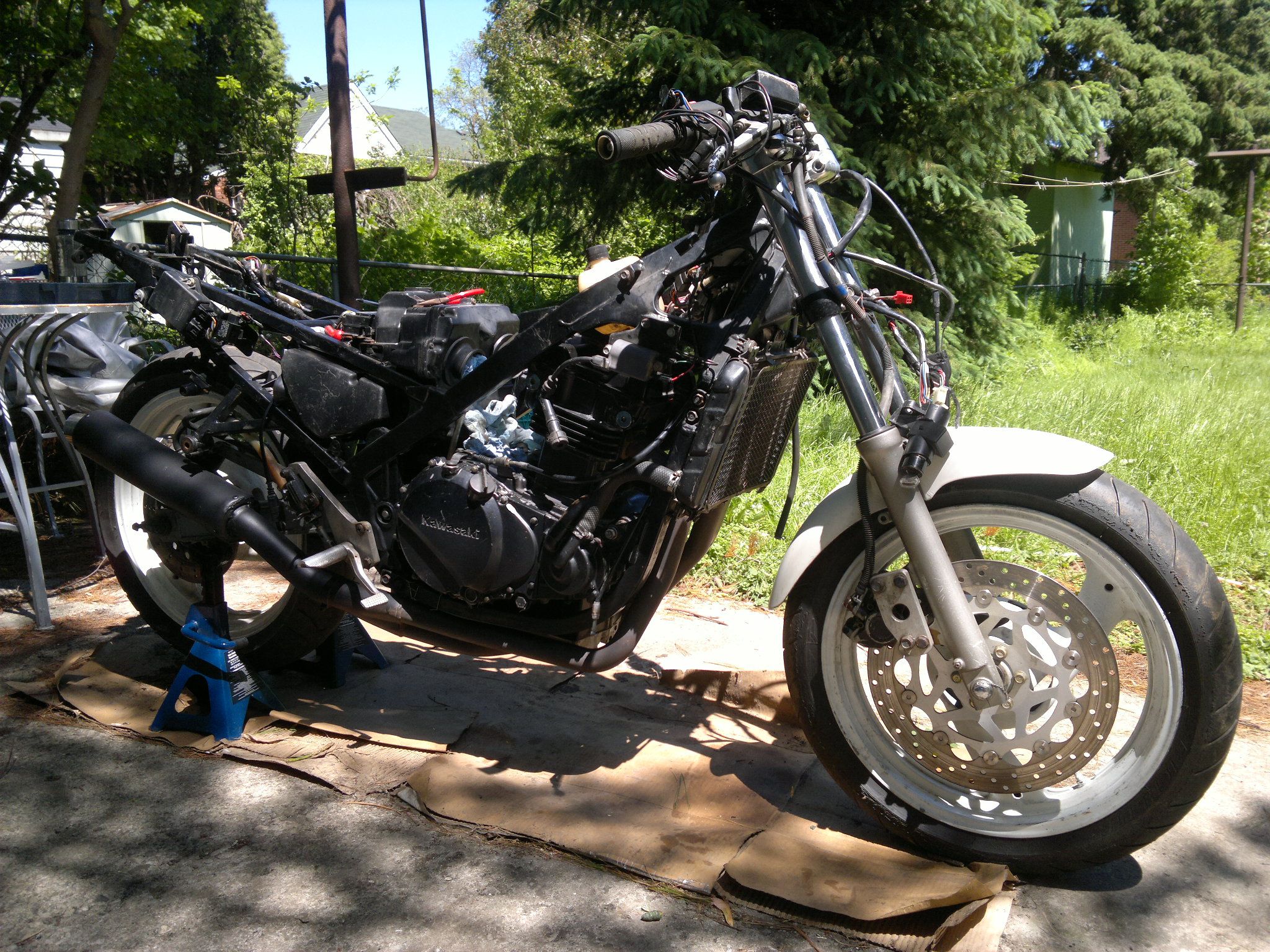 1993 EX500 Race Bike - Complete Rebuild : 7 Steps (with Pictures ...