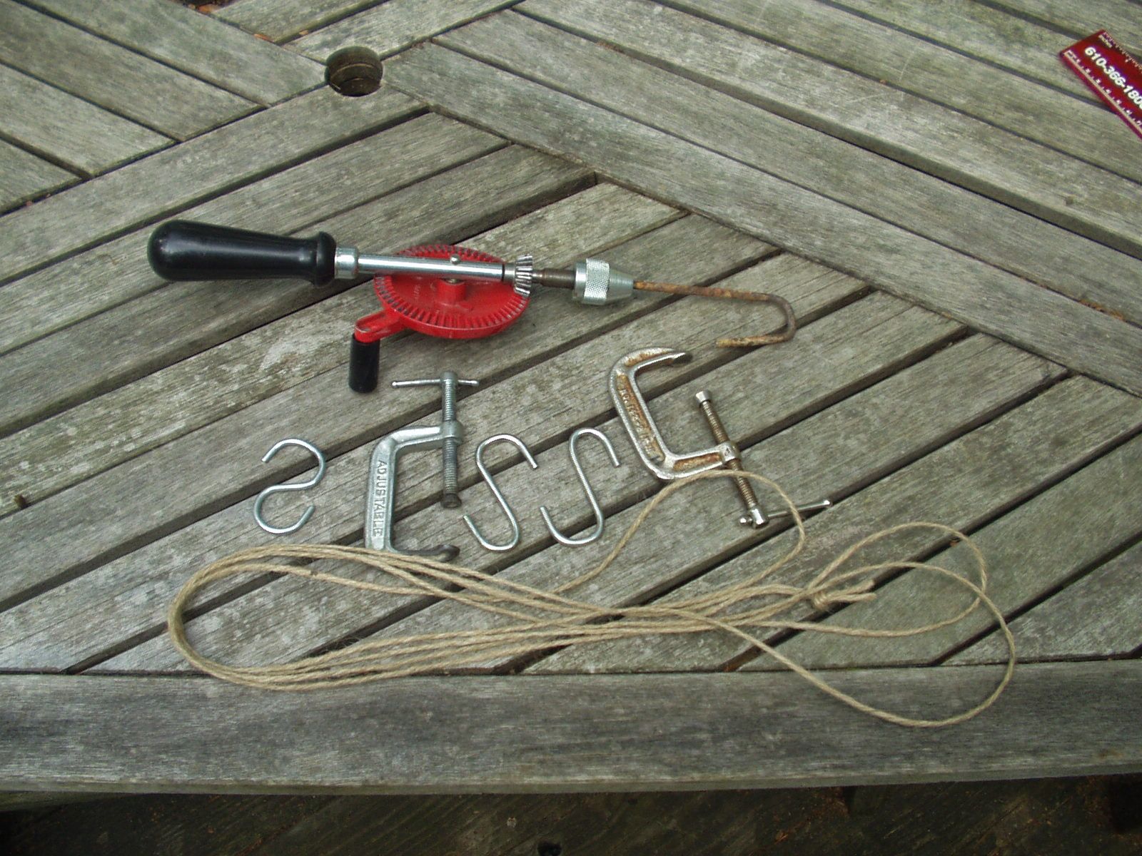 Rope Making With a Hand Powered Drill : 14 Steps (with Pictures ...