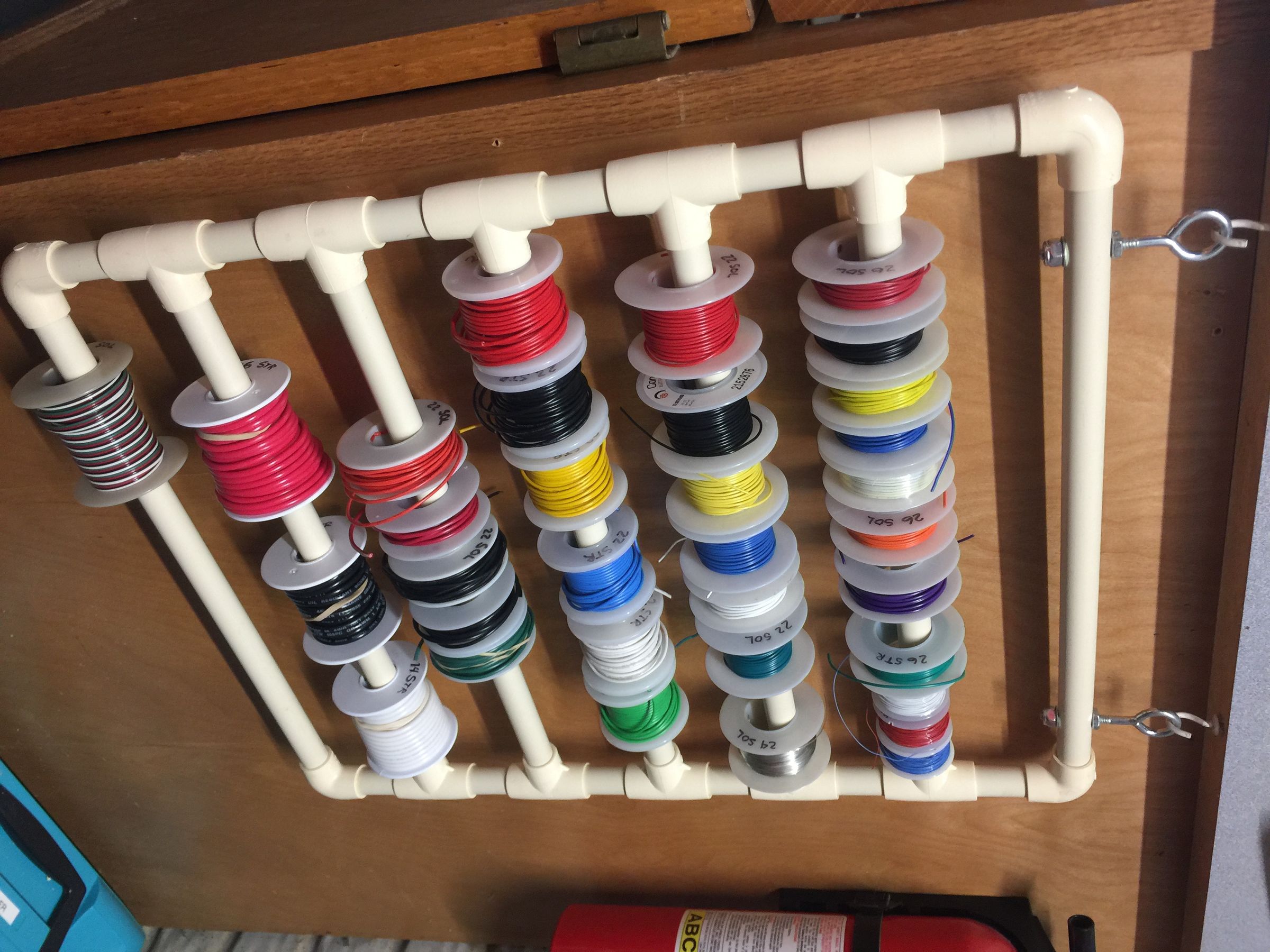 PVC Hookup Wire Storage : 3 Steps (with Pictures) - Instructables