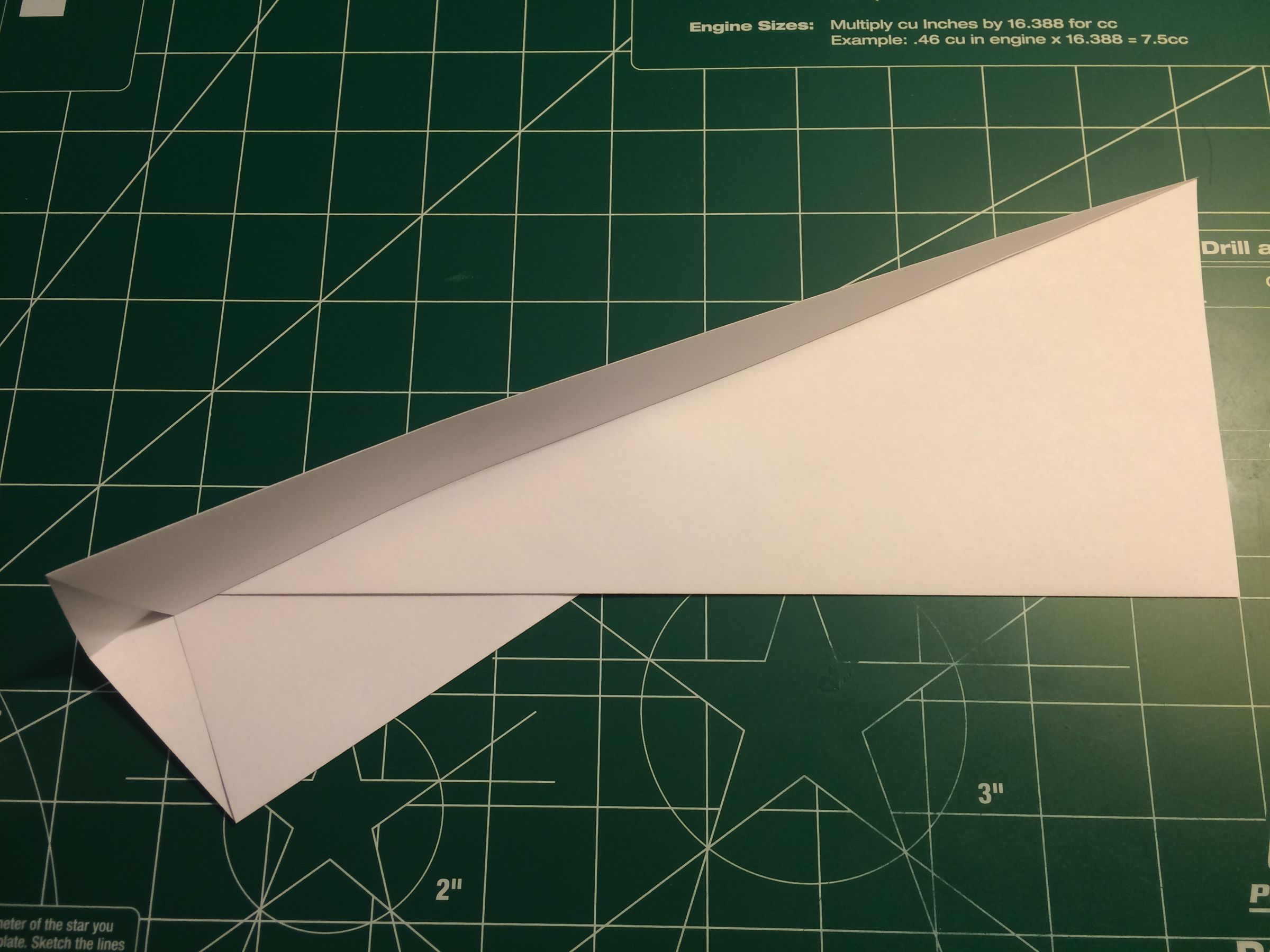 How to Make the Widow Paper Airplane : 8 Steps - Instructables