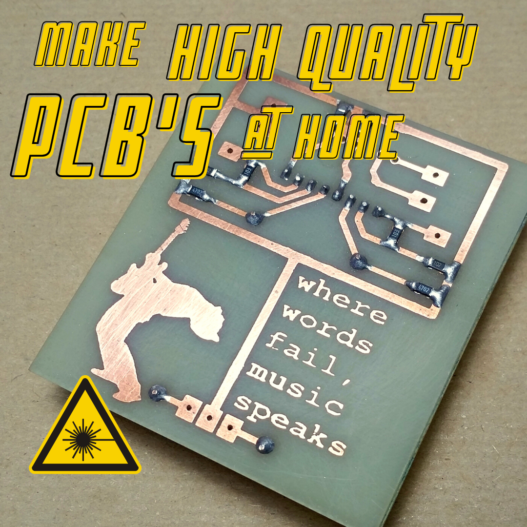 Create High Quality PCB's at Home With Cheap Laser Module : 8 Steps ...