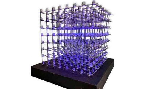 Led Cube Using Arduino 3 Steps Instructables