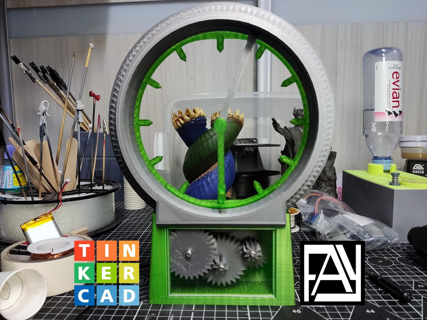 Floating Needle Clock : 5 Steps (with Pictures) - Instructables