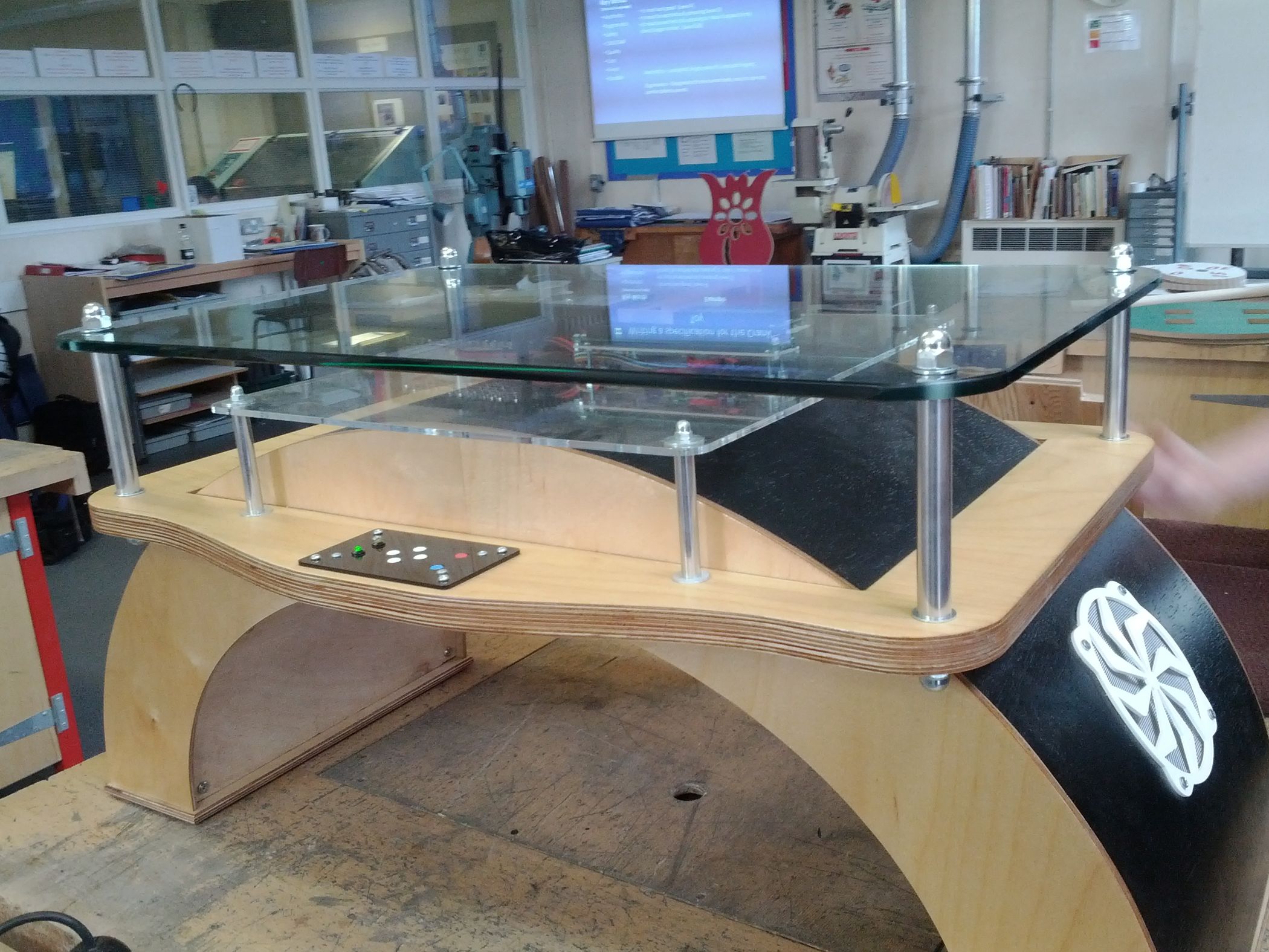 Interactive Arduino Powered Coffee Table : 16 Steps (with Pictures ...
