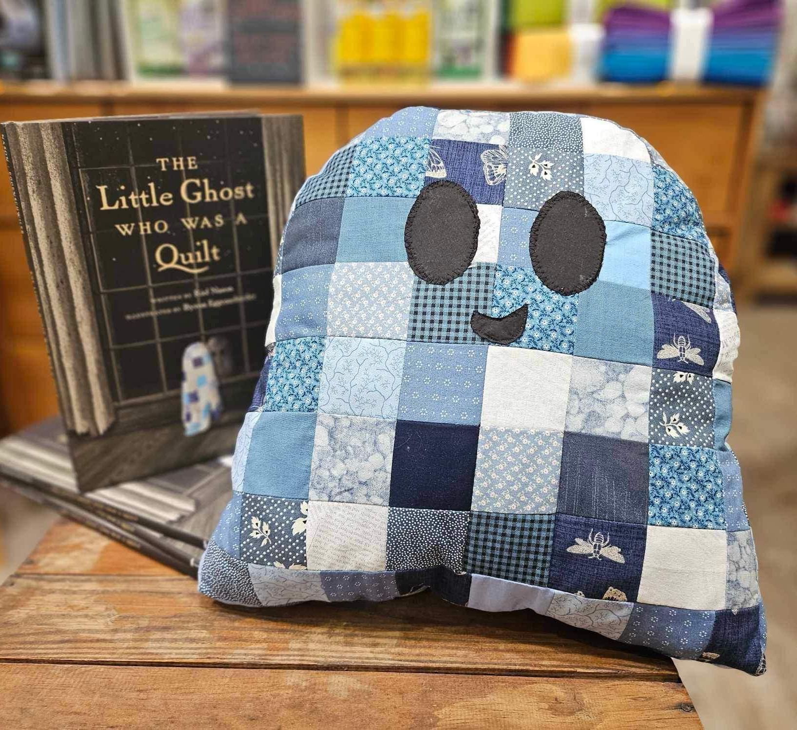 Patchwork Ghost Pillow : 6 Steps (with Pictures) - Instructables