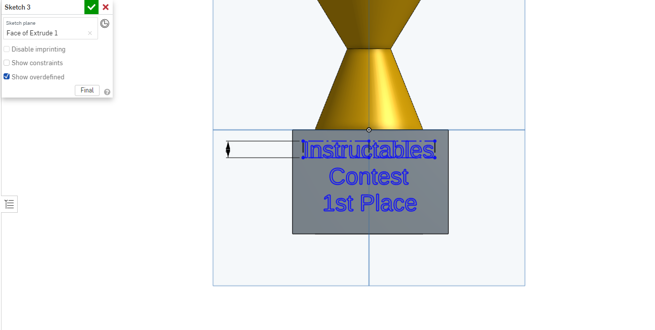 Onshape Trophy (MM) : 8 Steps - Instructables