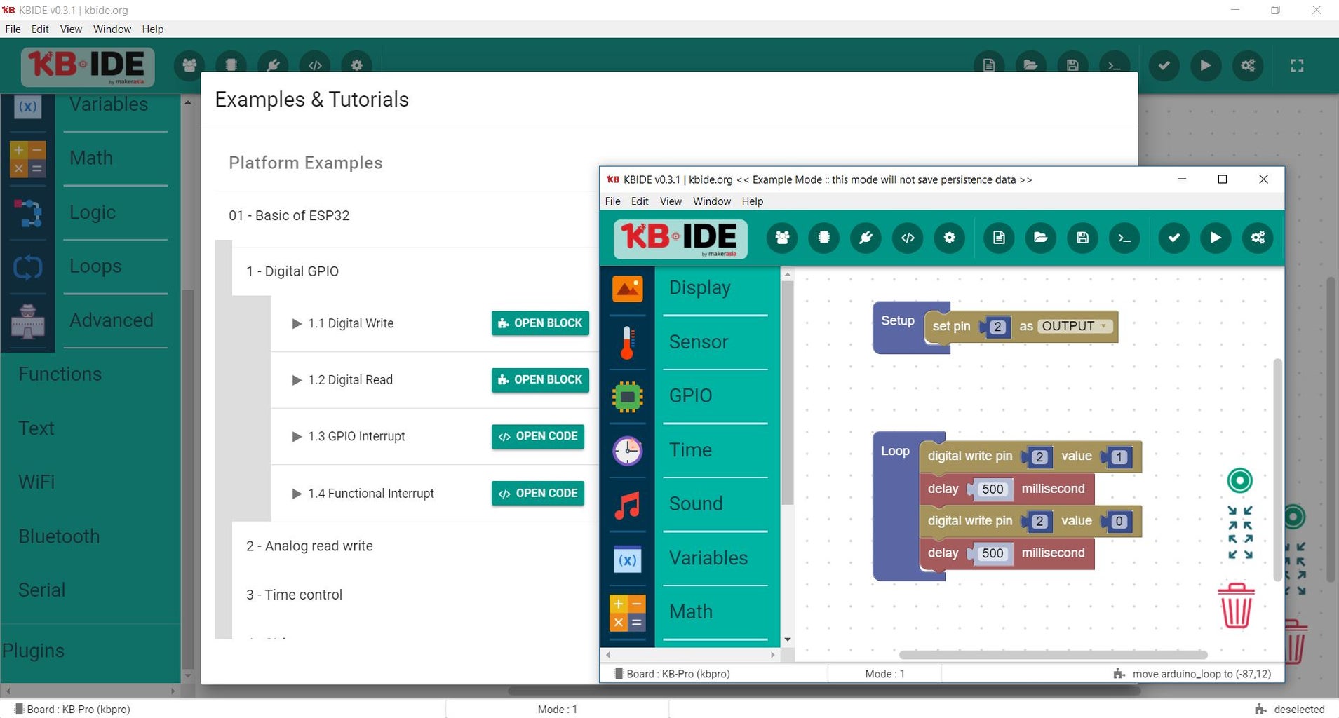 KB-IDE : Block Program for ESP32 Board : 5 Steps - Instructables KB-IDE : Block Program for ESP32 Board : 5 Steps - Instructables