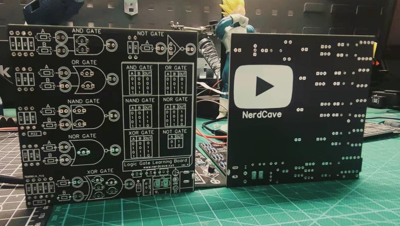 Logic Gate PCB Learning Board (DIY Soldering) : 4 Steps - Instructables