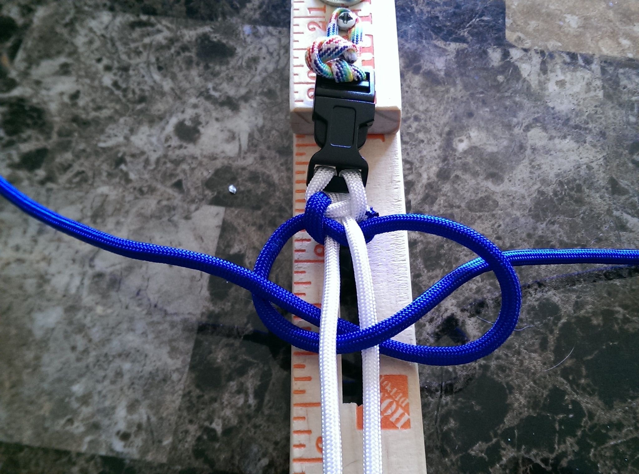 Stitched Solomon Paracord Bracelet : 7 Steps - Instructables