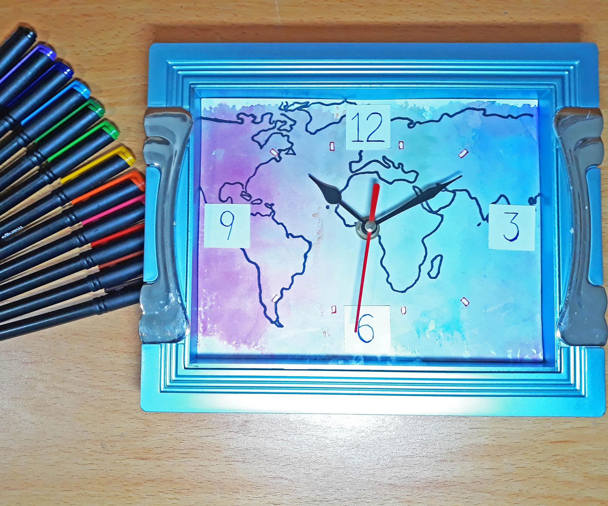 Map Design for Clock Dial : 10 Steps (with Pictures) - Instructables