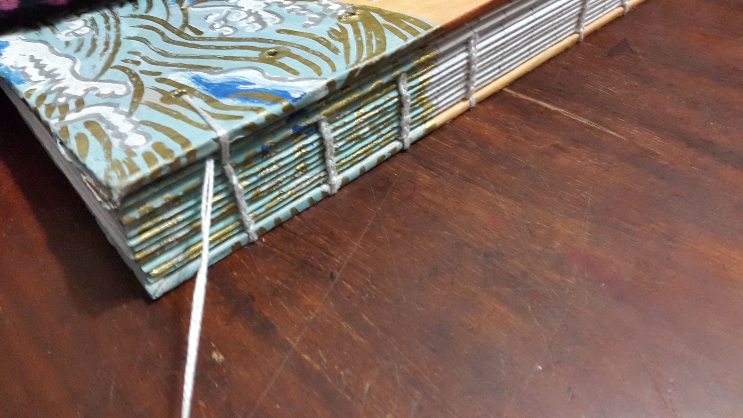 DIY Coptic Stitch Bound Notebook : 9 Steps (with Pictures) - Instructables