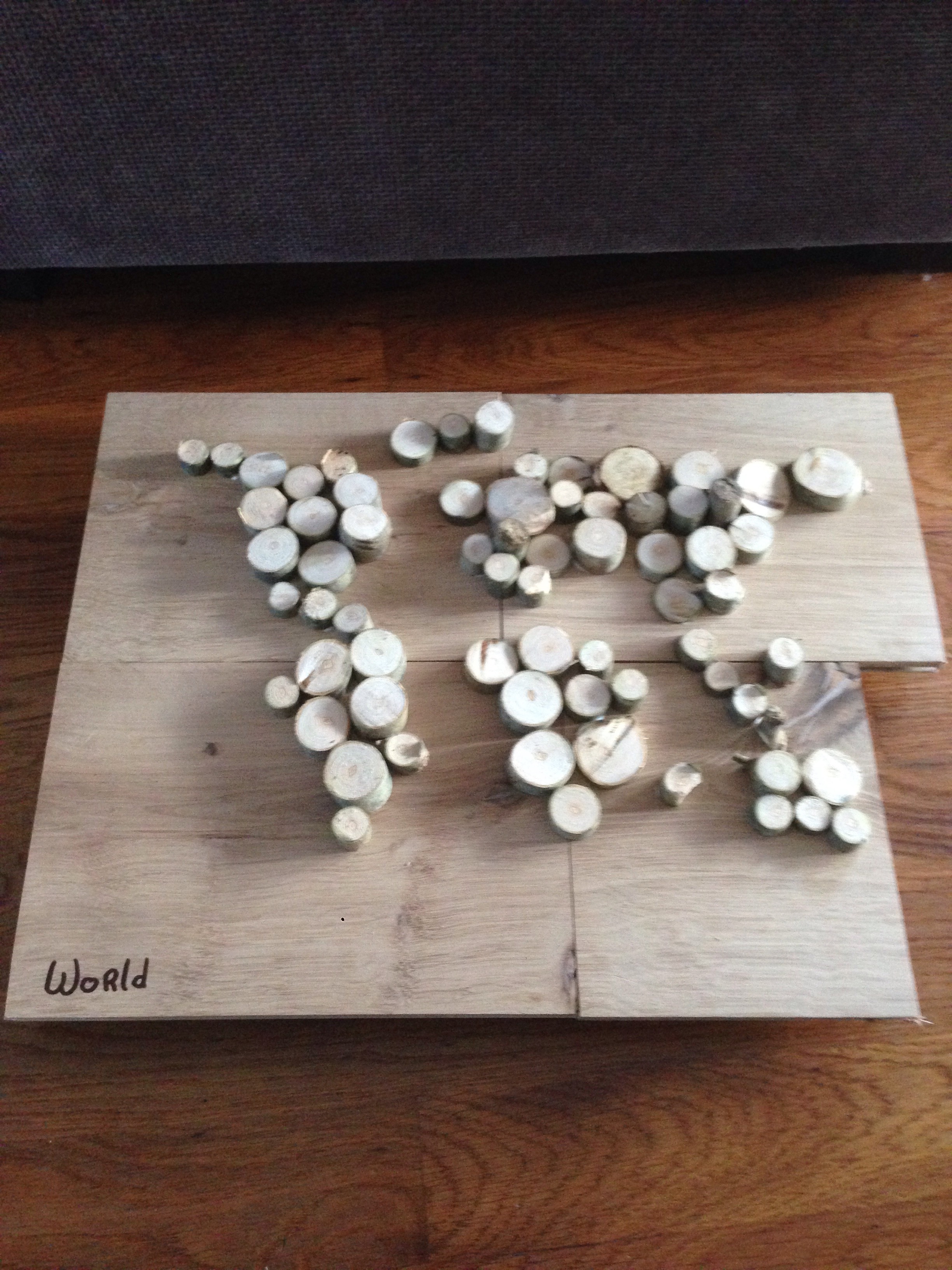 Wooden World Map : 4 Steps (with Pictures) - Instructables
