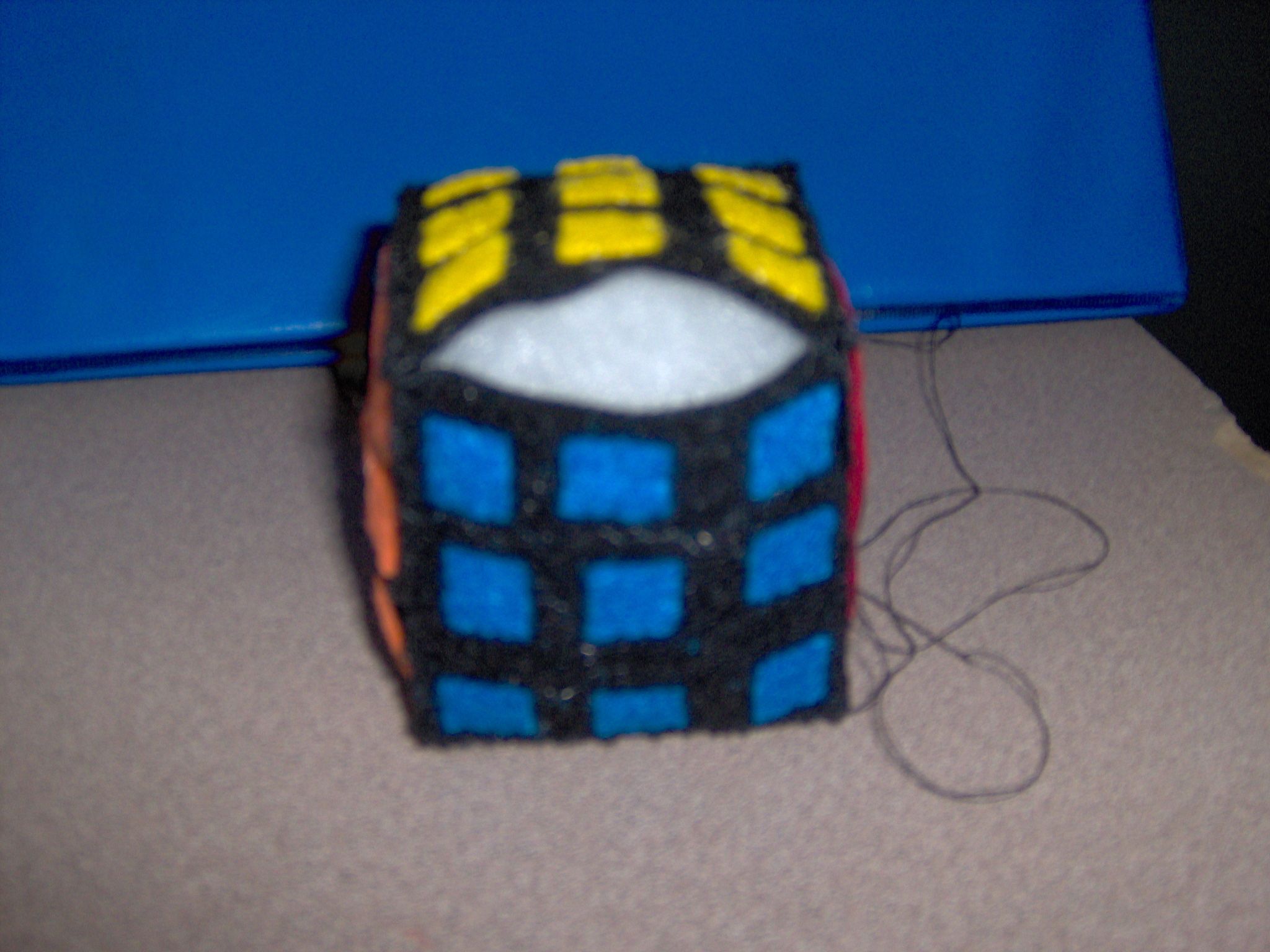 Rubik's Cube Style Pincushion : 11 Steps (with Pictures) - Instructables