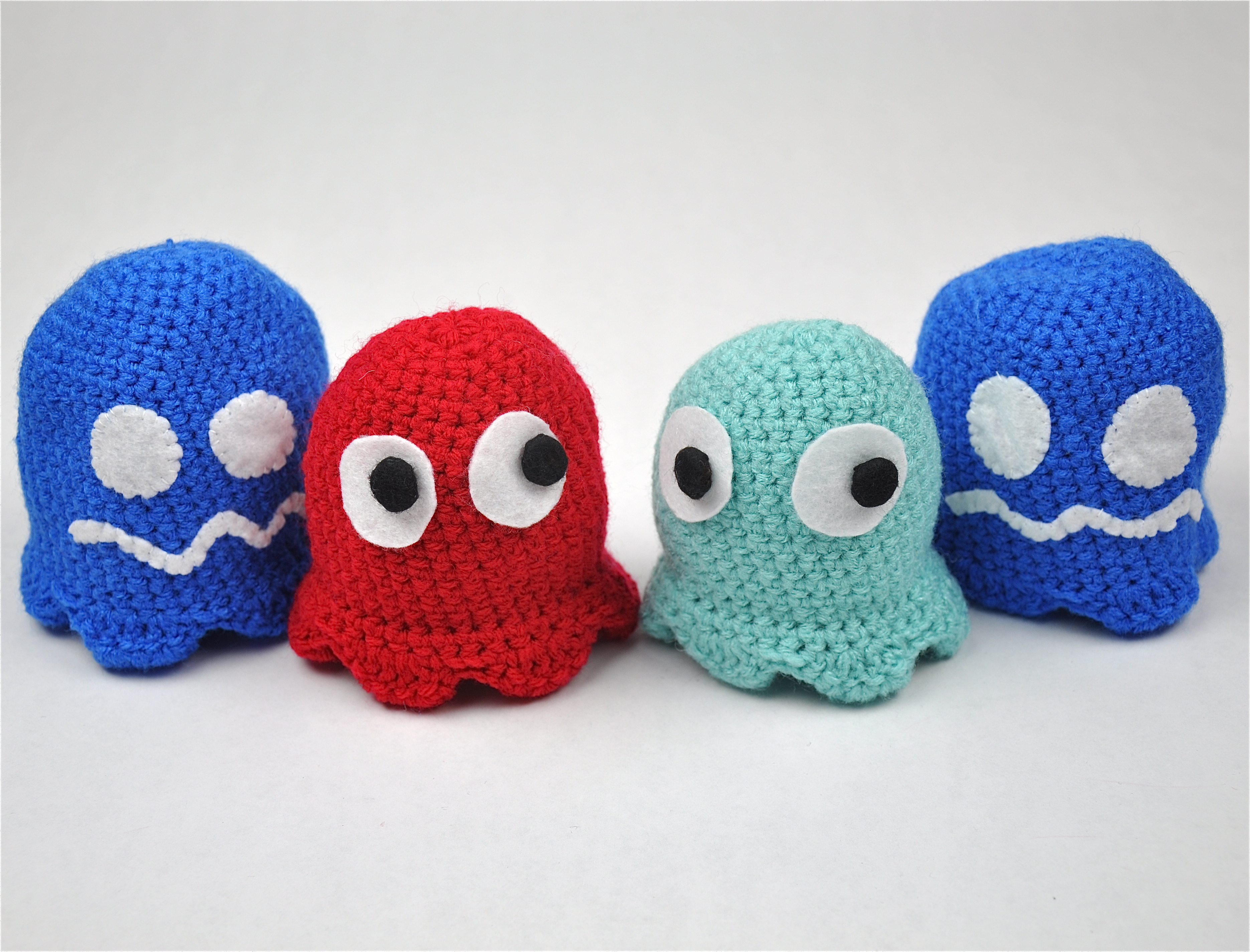 Crochet Pac-Man and Ghosts : 6 Steps (with Pictures) - Instructables