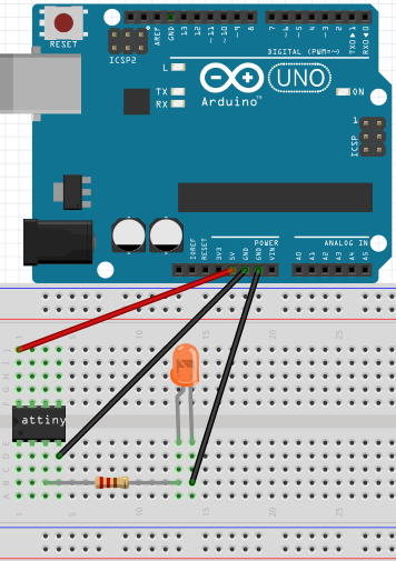 Attiny13a Arduino ATtiny13 TinyDecoder IR OSHWLab