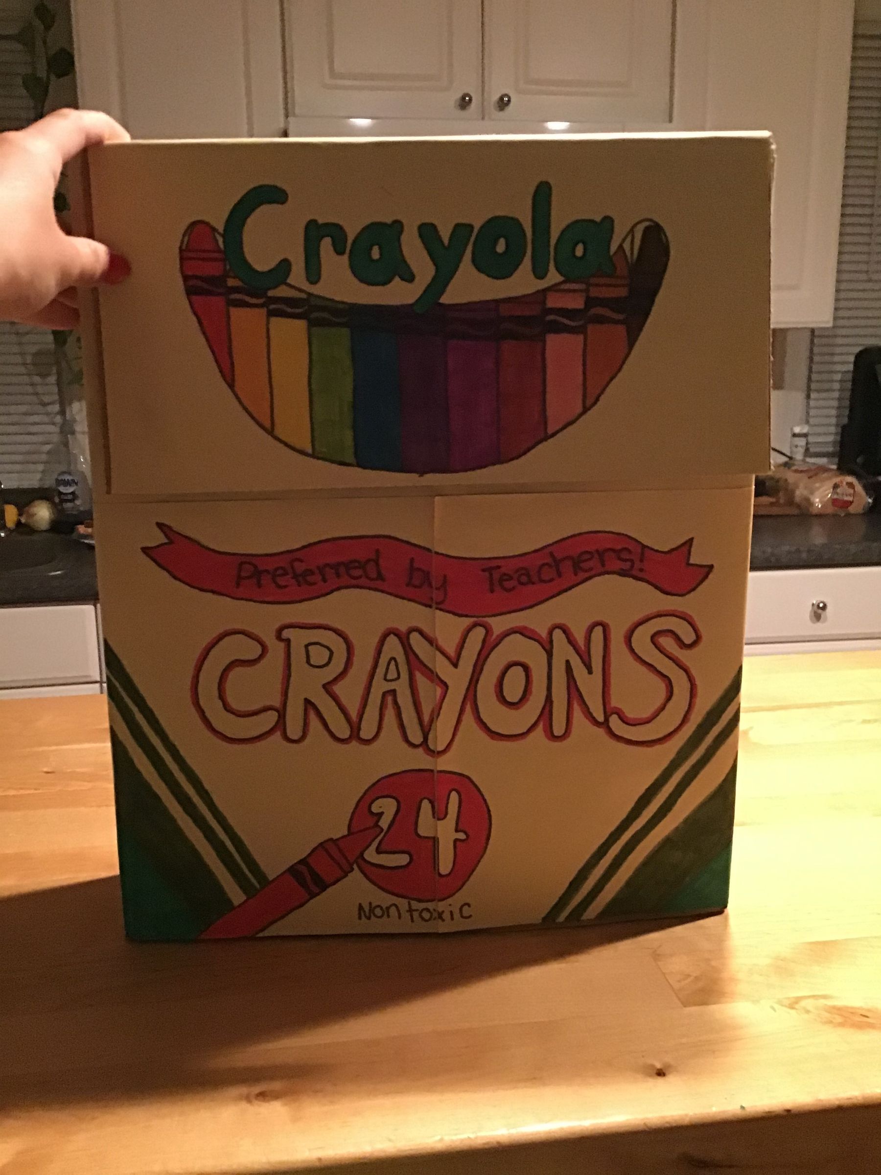 Super Sized Crayon Storage Box : 5 Steps - Instructables