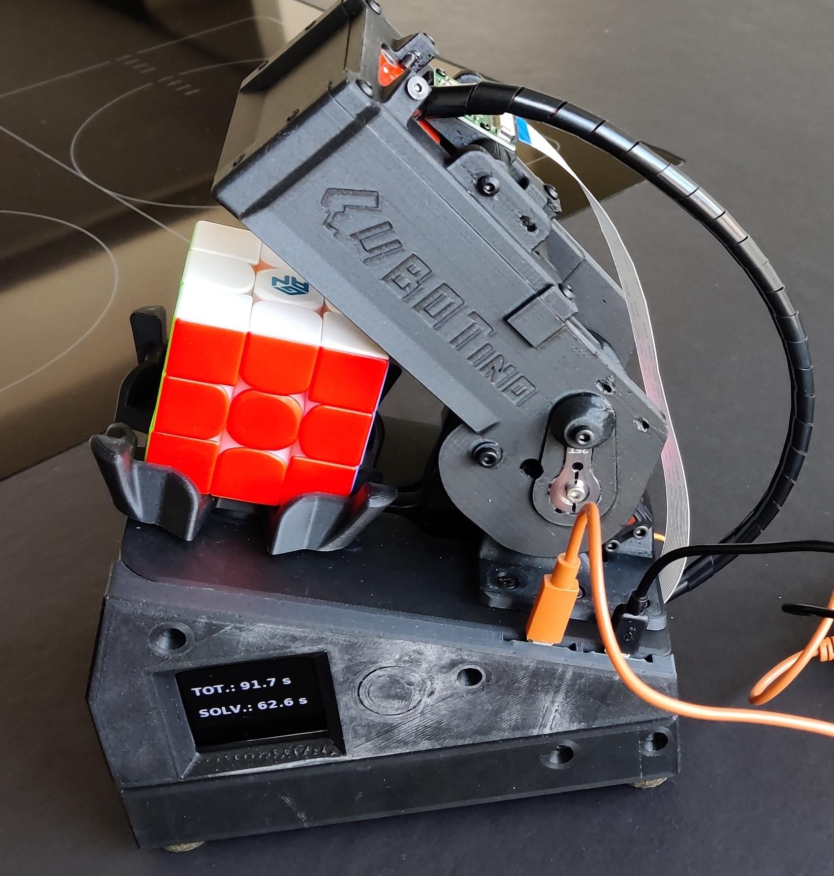 CUBOTino Autonomous: Small, 3D Printed, Rubik's Cube Robot (Raspberry Pi Zero 2, PiCamera) : 11 ...
