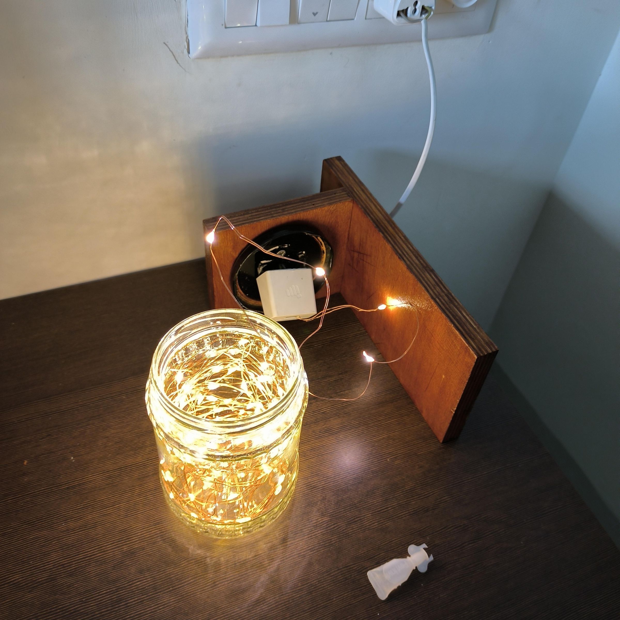 Wall Lamp Using Mason Jar : 11 Steps - Instructables