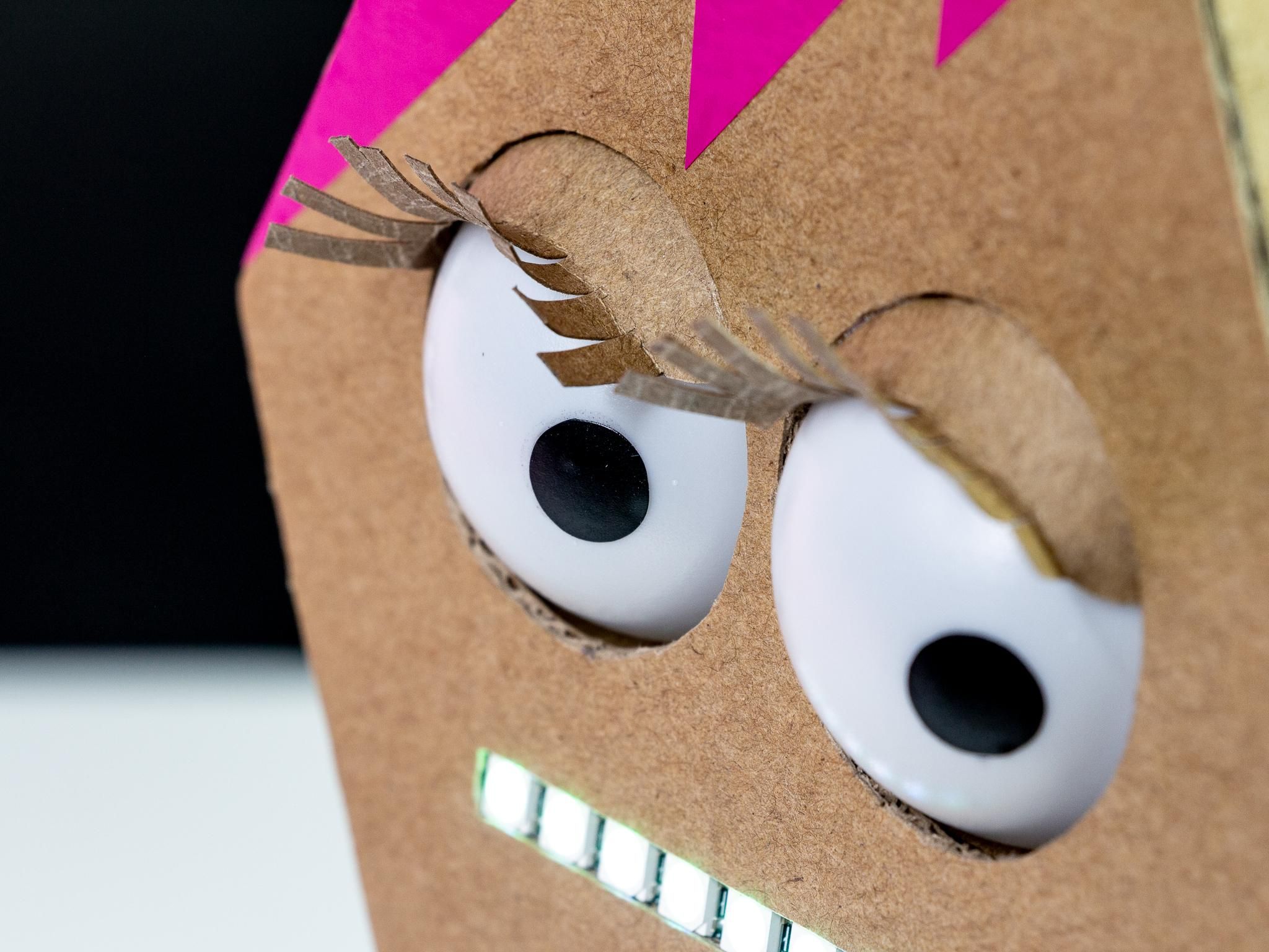 "High-Fivey" the Cardboard Micro:bit Robot : 18 Steps (with Pictures ...