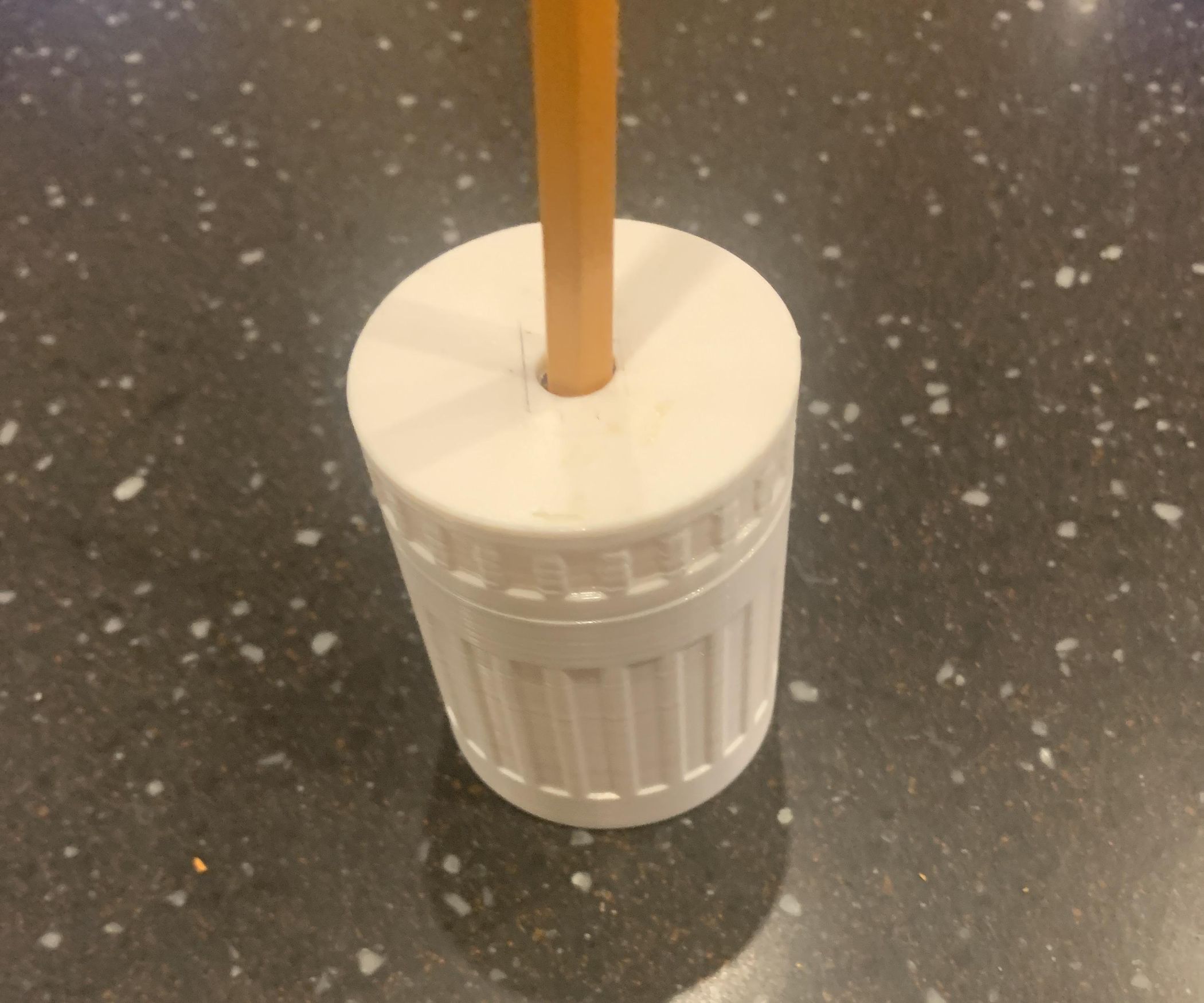 Pencil Sharpening's Pot : 5 Steps - Instructables