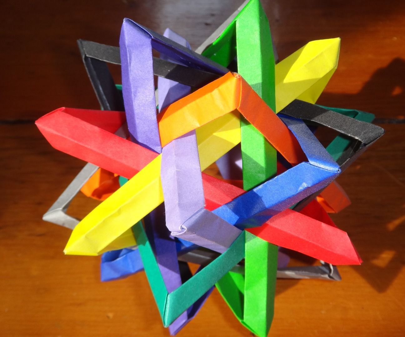 The Math and Art in Origami - How to Make Geometric Wireframes : 6 ...