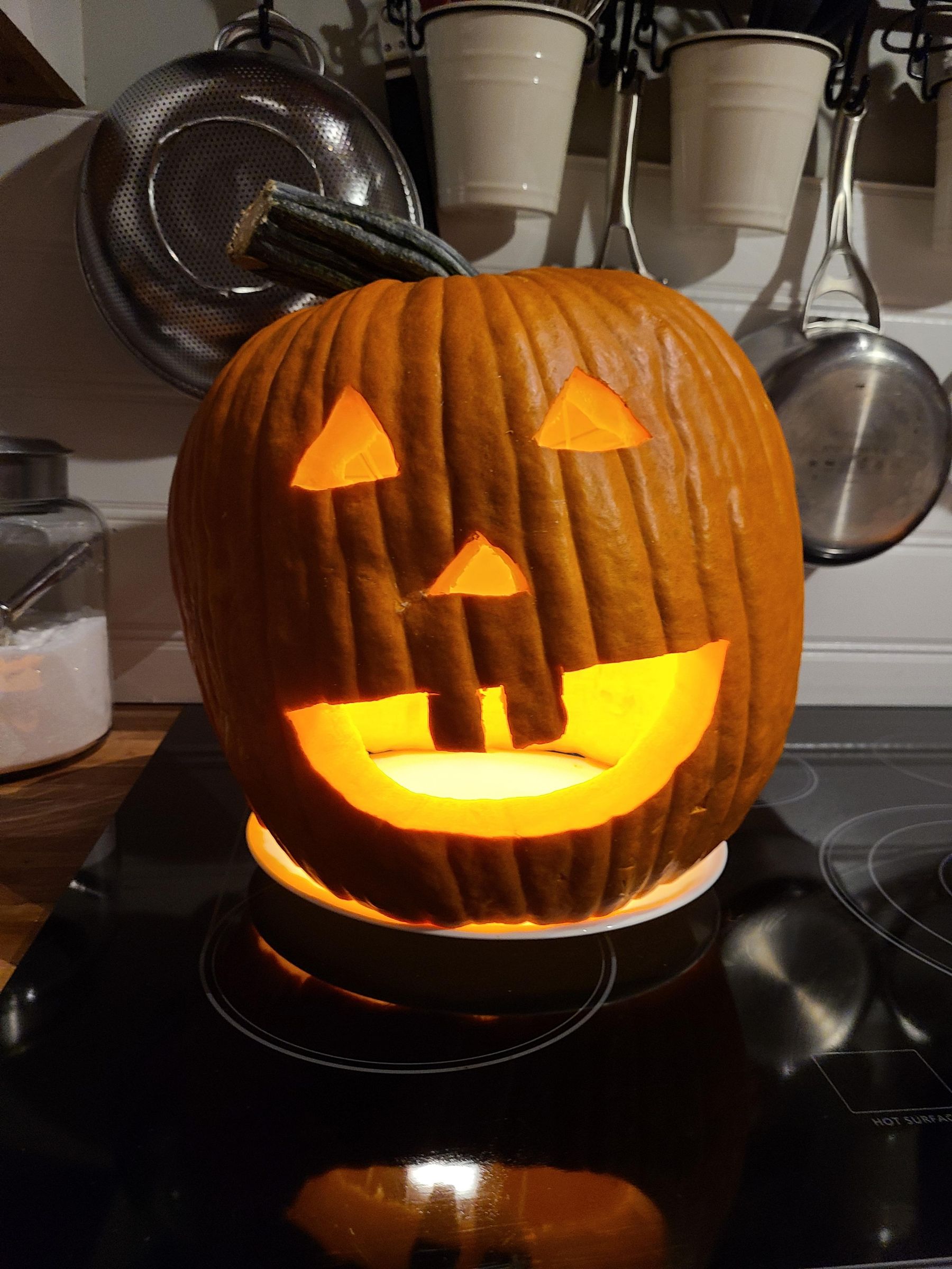 Delicious Pumpkin Pie With Decorative Pumpkin Platter Cover : 22 Steps ...